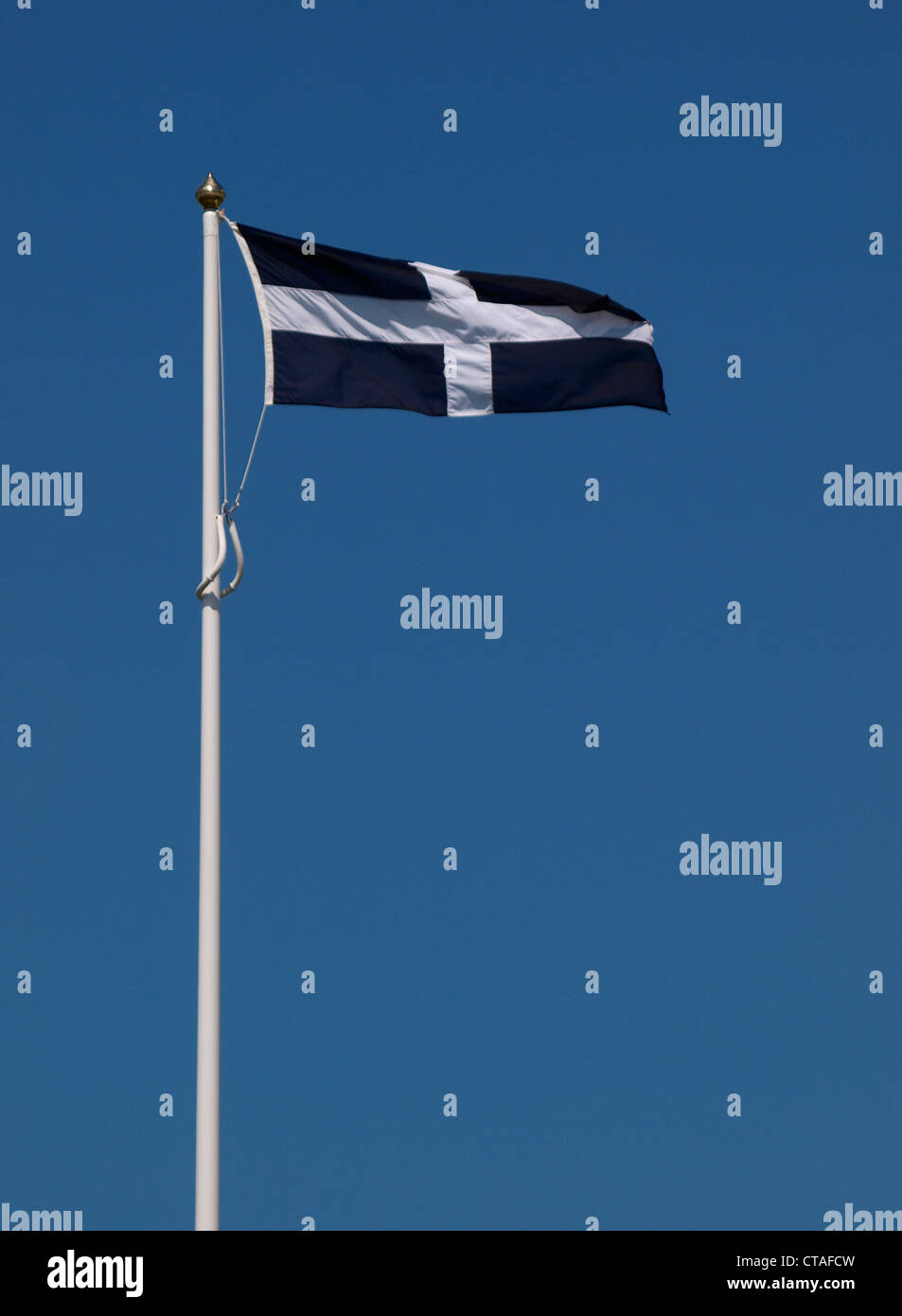Flag of Cornwall, UK Stock Photo - Alamy