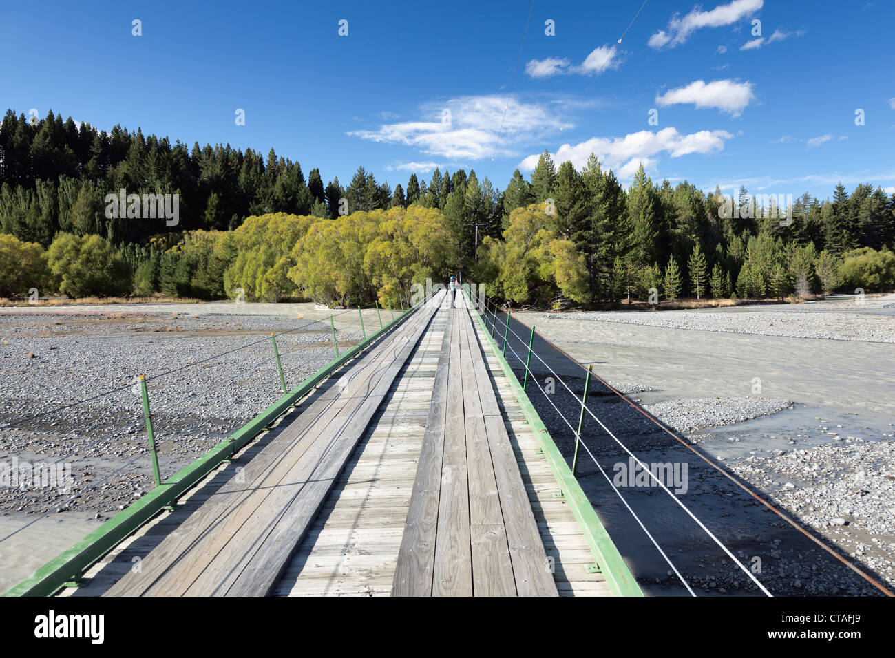 Wooden bridge to Gibson Station Stock Photo - Alamy