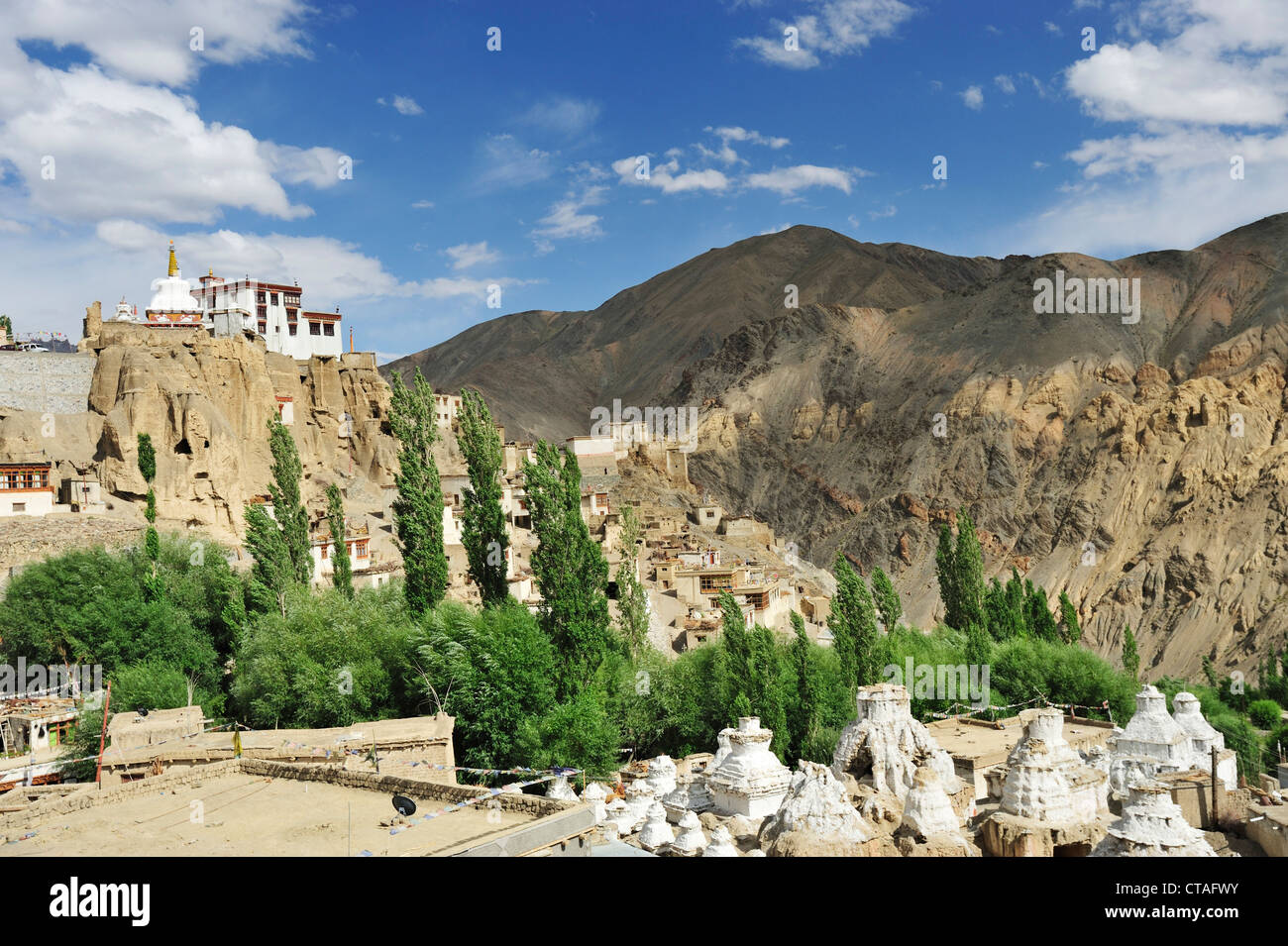 Monastery of Lamayuru, Lamayuru, Ladakh, India Stock Photo - Alamy