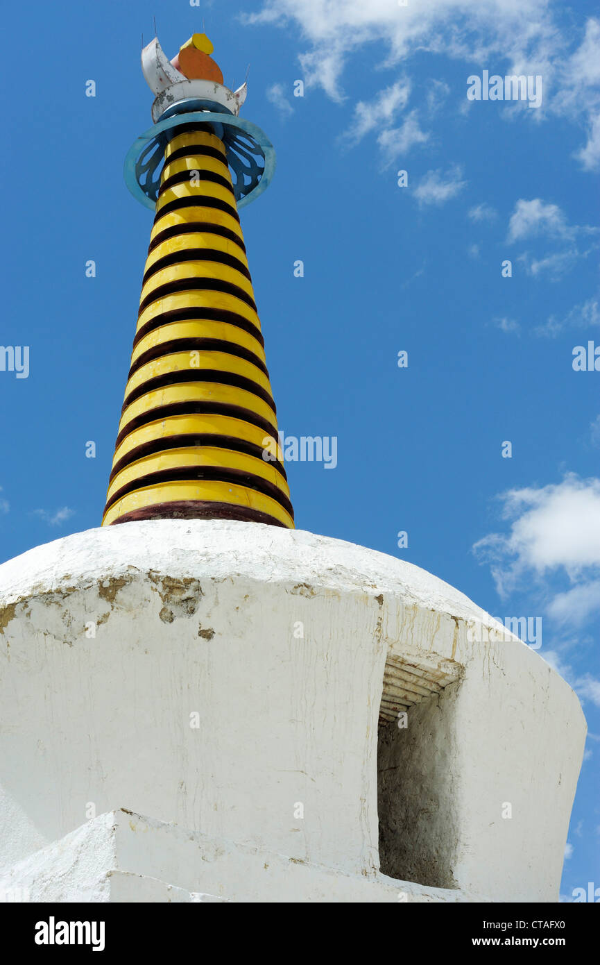 Stupa, Chorten, Monastery of Lamayuru, Lamayuru, Ladakh, India Stock ...