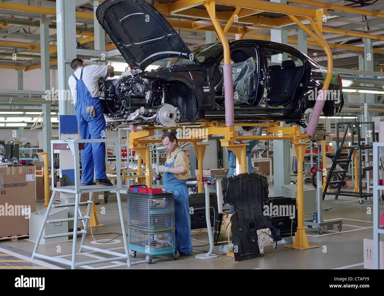 BMW production model 3.20i, Kaliningrad, Russia Stock Photo - Alamy