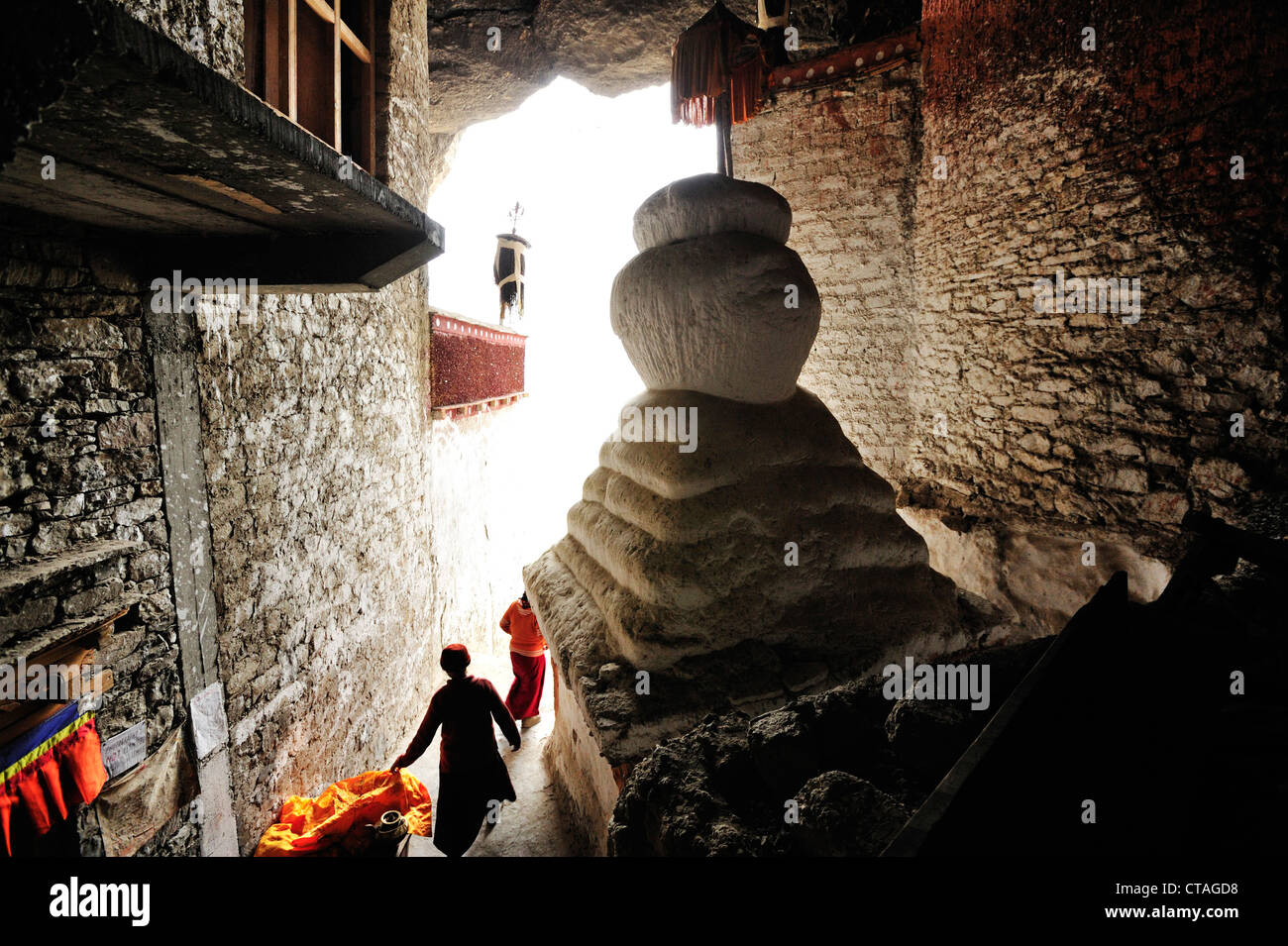 Interior of stupa hi-res stock photography and images - Alamy