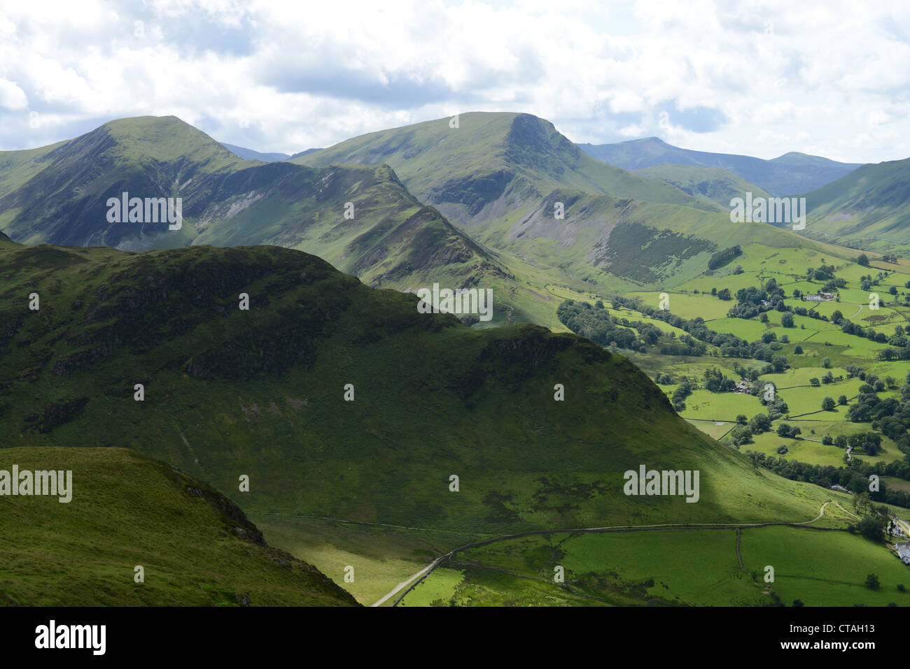 Summit cat bells mountain hi-res stock photography and images - Alamy