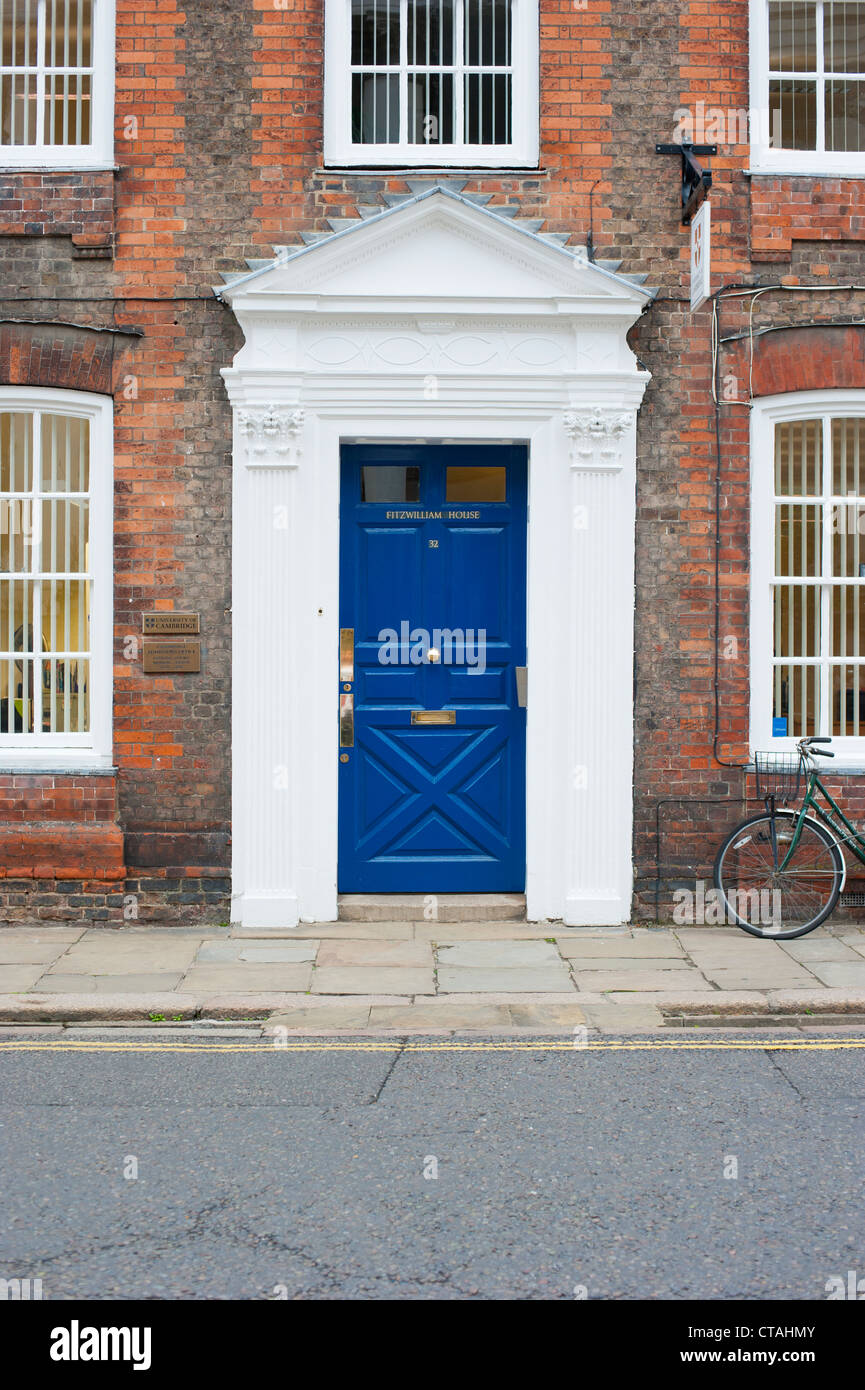 Front entrance of the Fitzwilliam House in Cambridge Stock Photo - Alamy