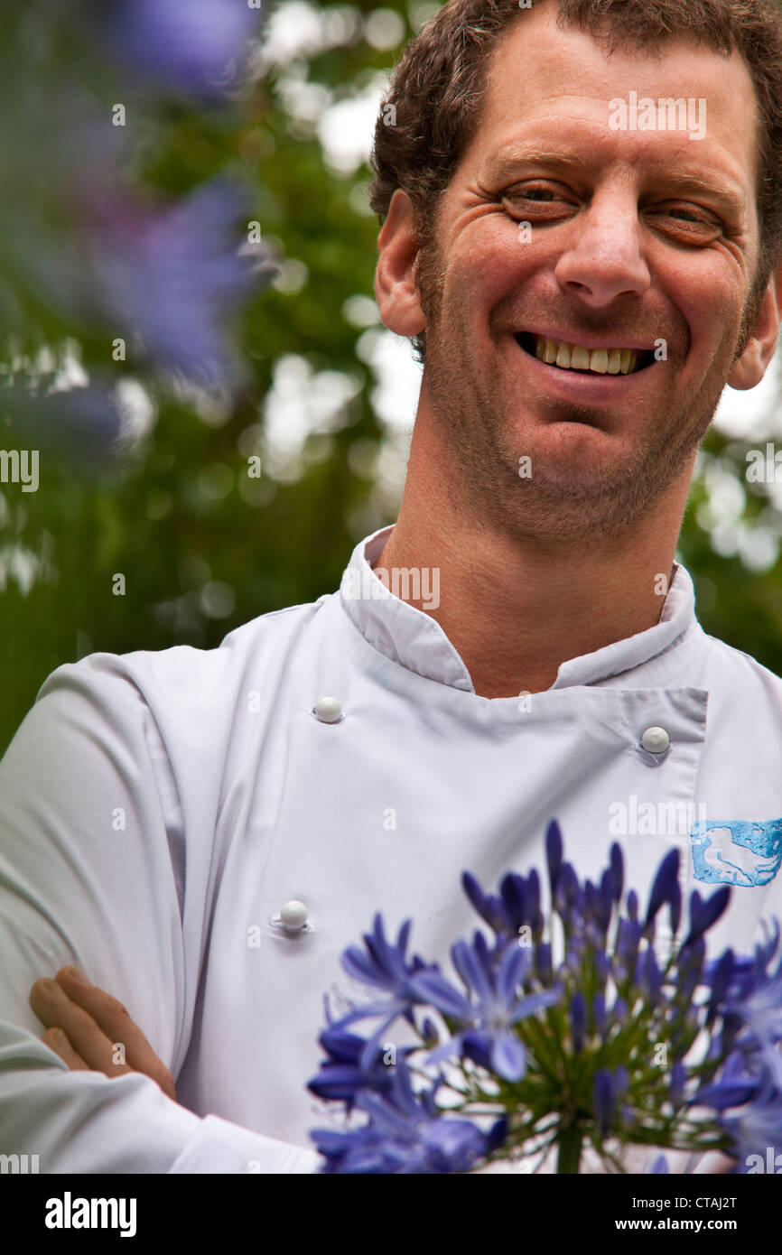Luke Dale-Roberts, head executive chef, restaurant, La Colombe ...