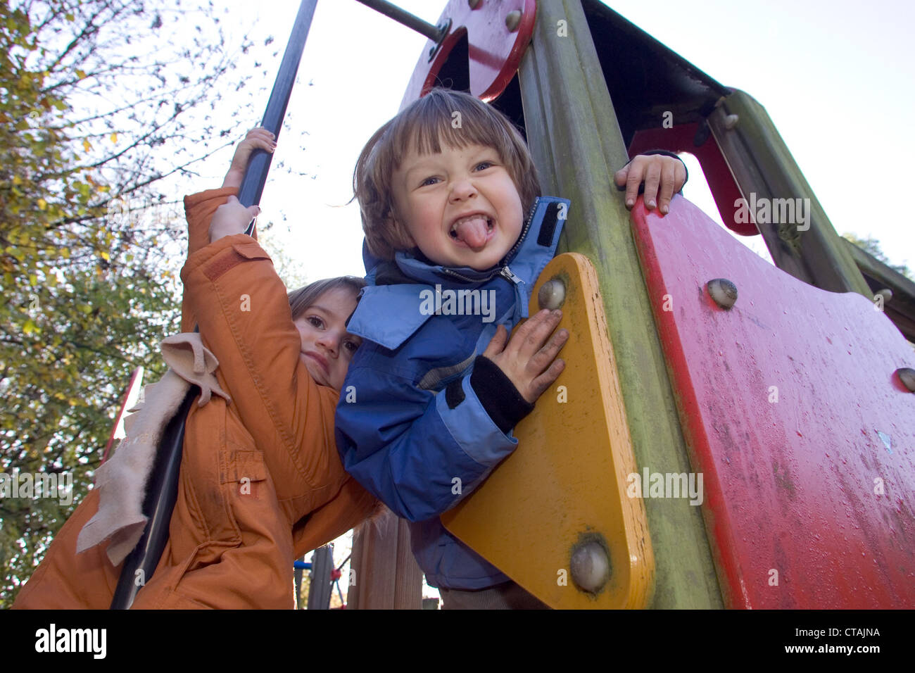 Children on the playground Stock Photo - Alamy