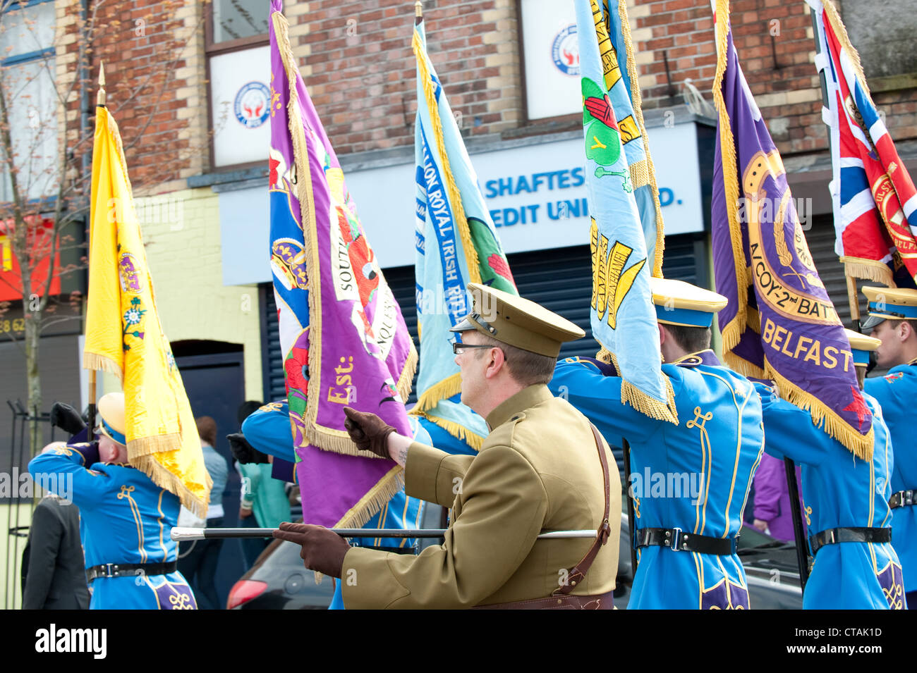 Celebrating the Ulster Covenant Stock Photo - Alamy