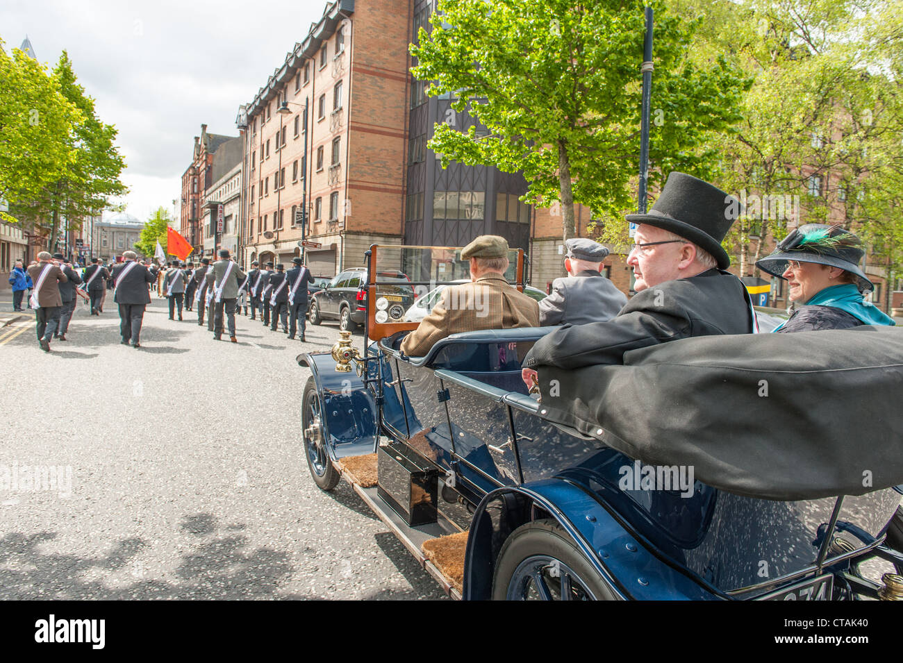 Celebrating the Ulster Covenant Stock Photo - Alamy