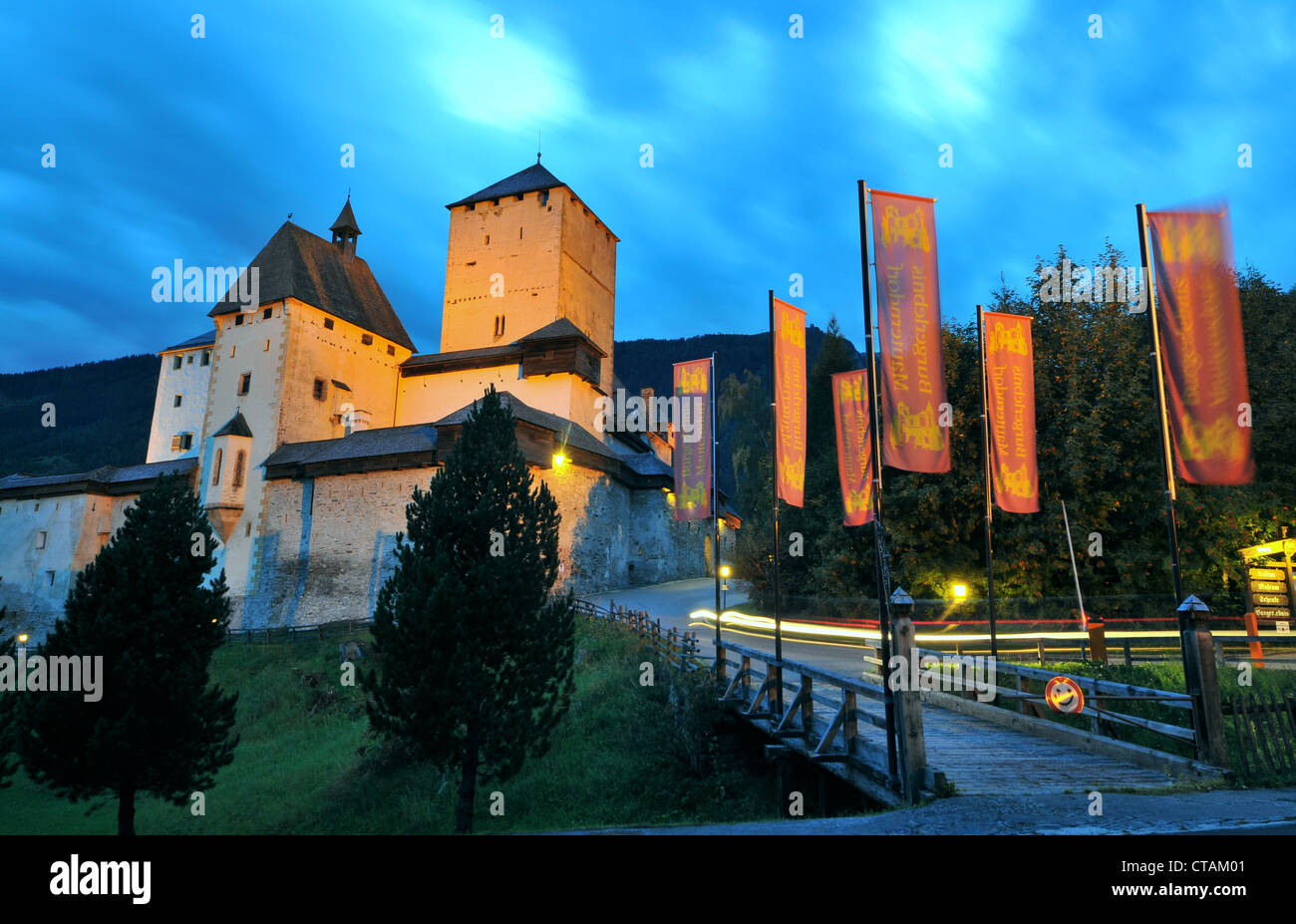 Castle Mauterndorf in Lungau, Salzburg-land, Austria Stock Photo - Alamy