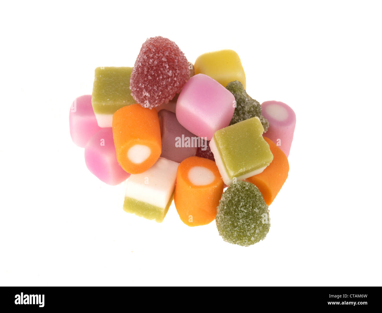 Dolly mixtures Cut Out Stock Images & Pictures - Alamy