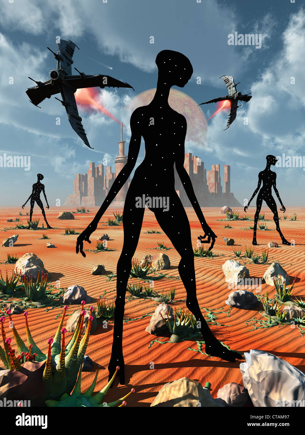 Alien beings hi-res stock photography and images - Alamy