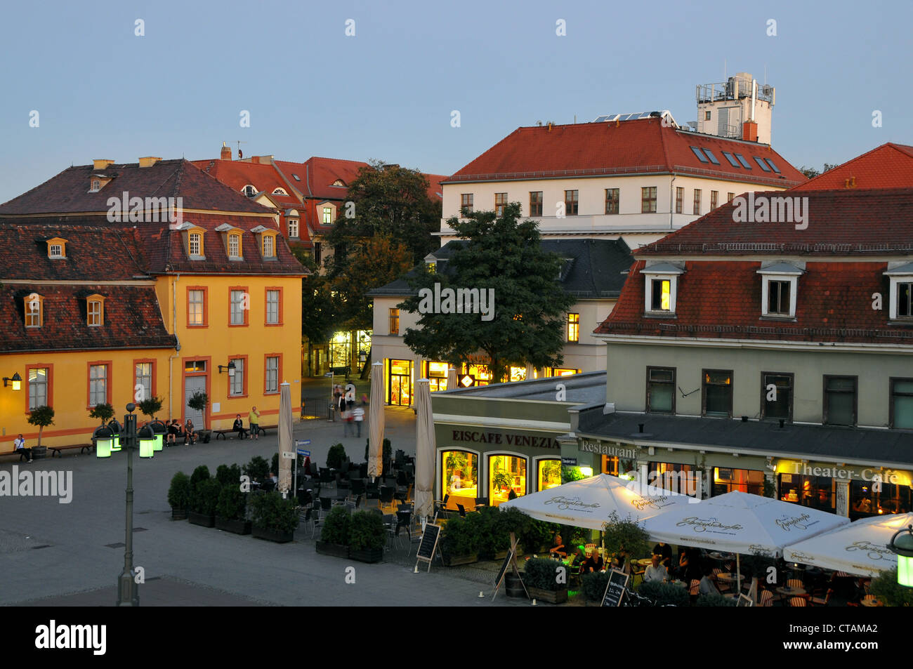 Germany thuringia weimar old town hi-res stock photography and images ...