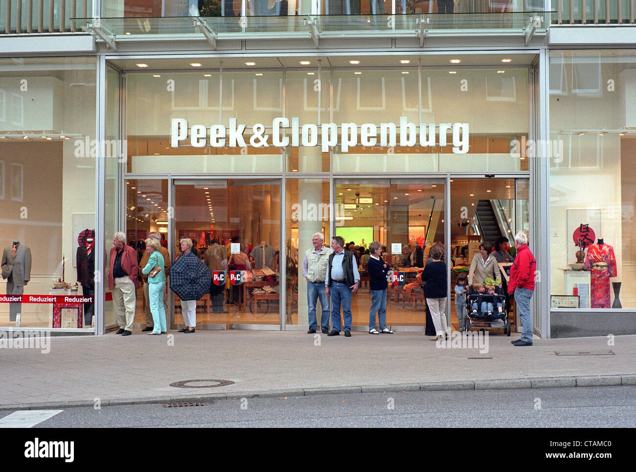 Logo peek cloppenburg clothing store hi-res stock photography and ...