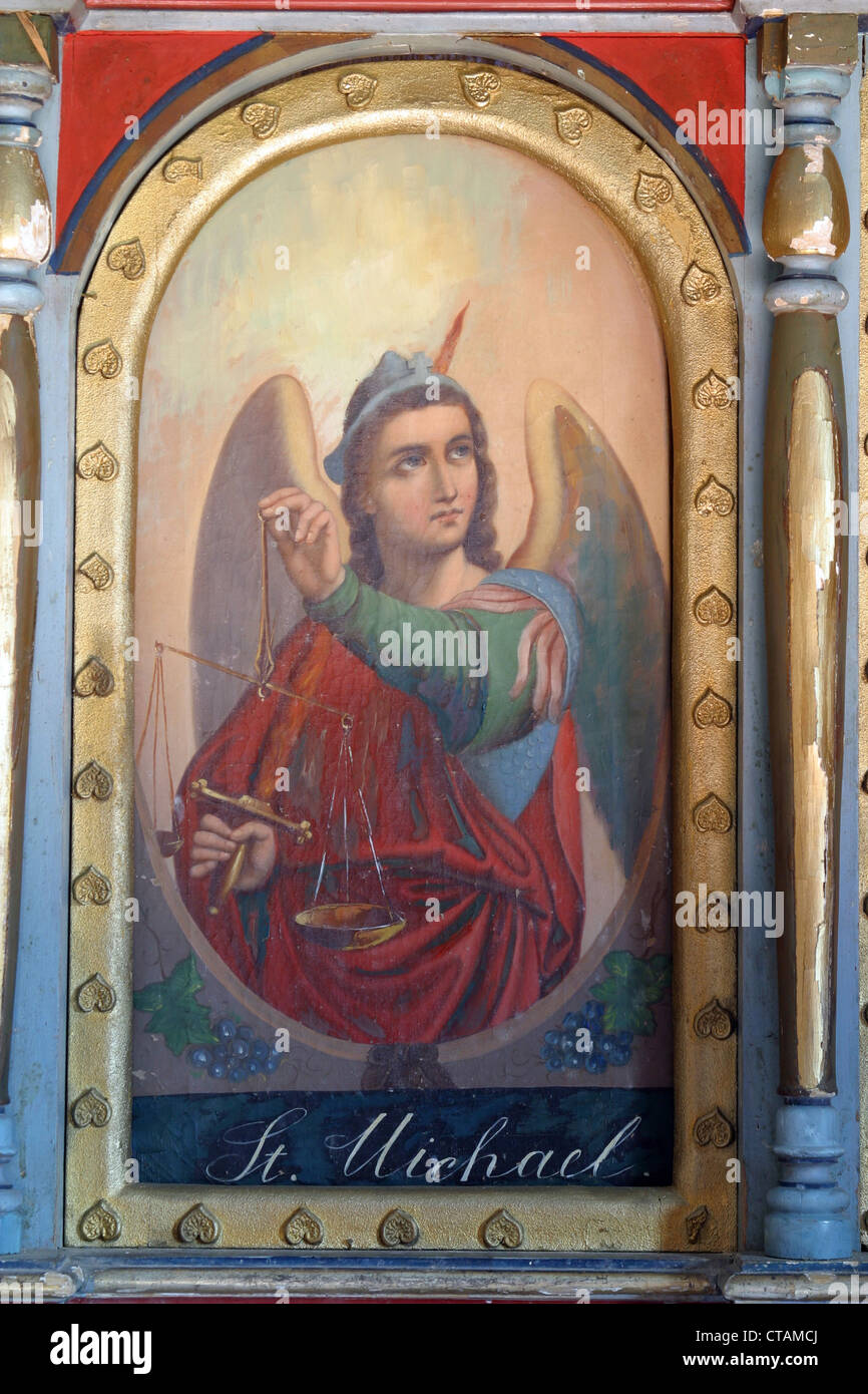 Archangel michael bible hi-res stock photography and images - Alamy