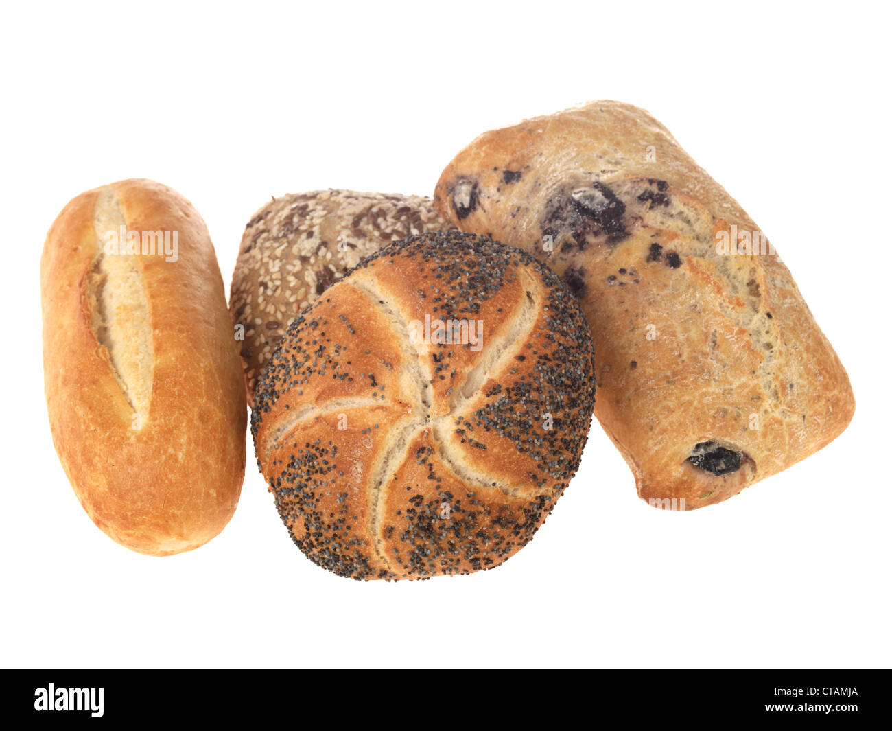 Selection of bread rolls hi-res stock photography and images - Alamy