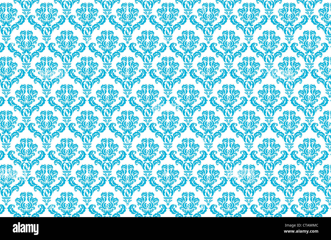 damask web banner vector illustration Stock Photo - Alamy