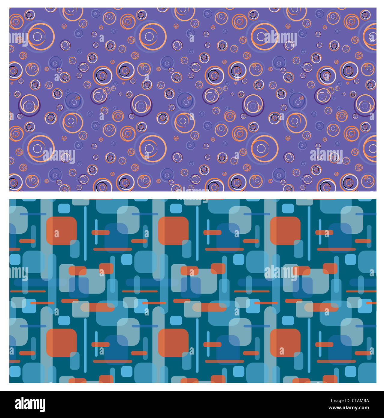 retro web banner vector illustration Stock Photo - Alamy