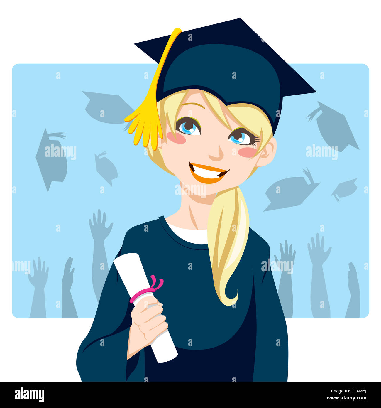 High School Graduation Cartoon