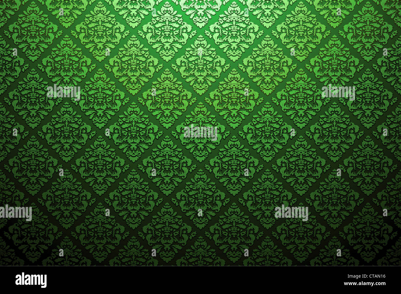 damask web banner vector illustration Stock Photo - Alamy
