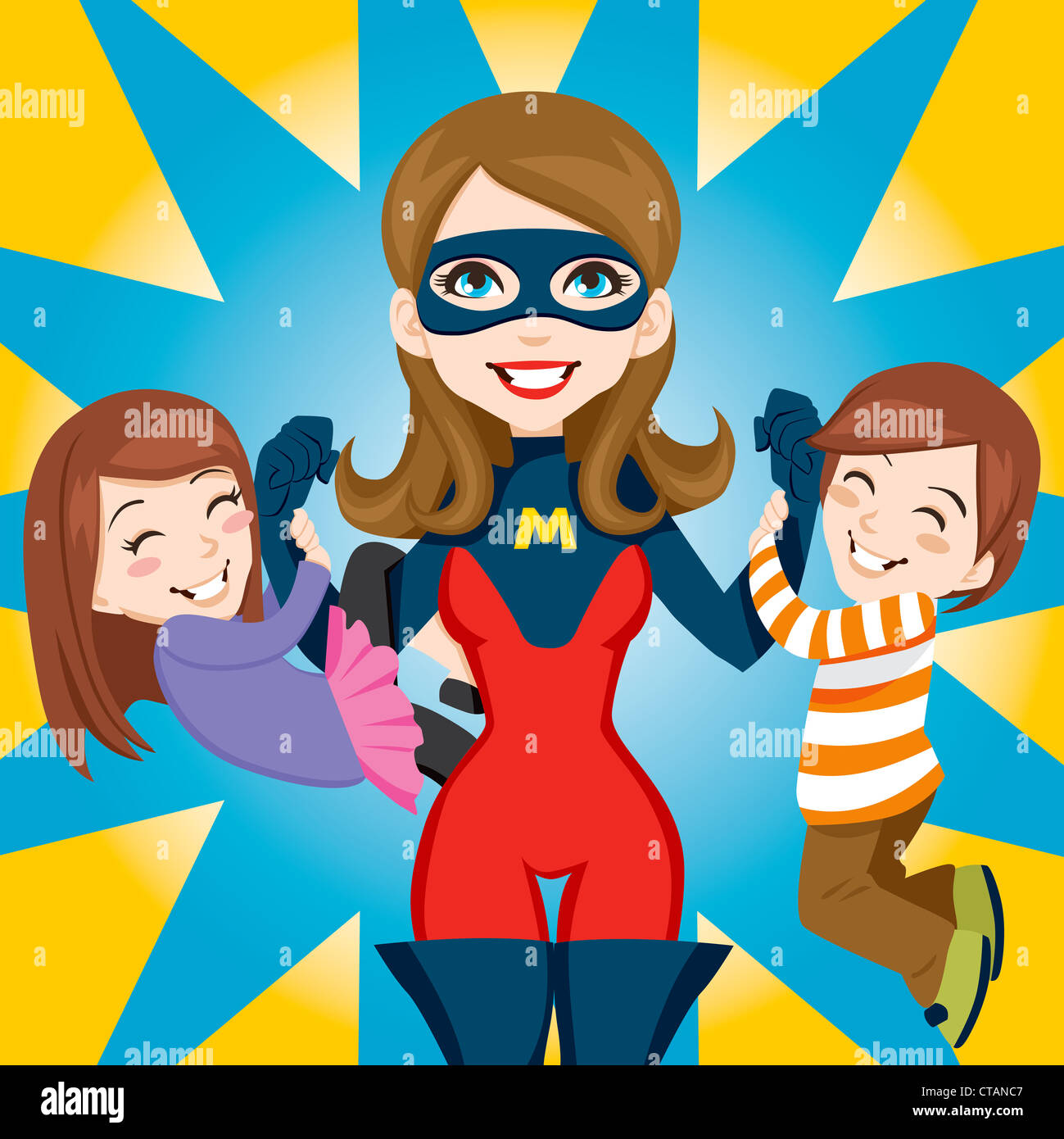 Strong mom hi-res stock photography and images - Alamy
