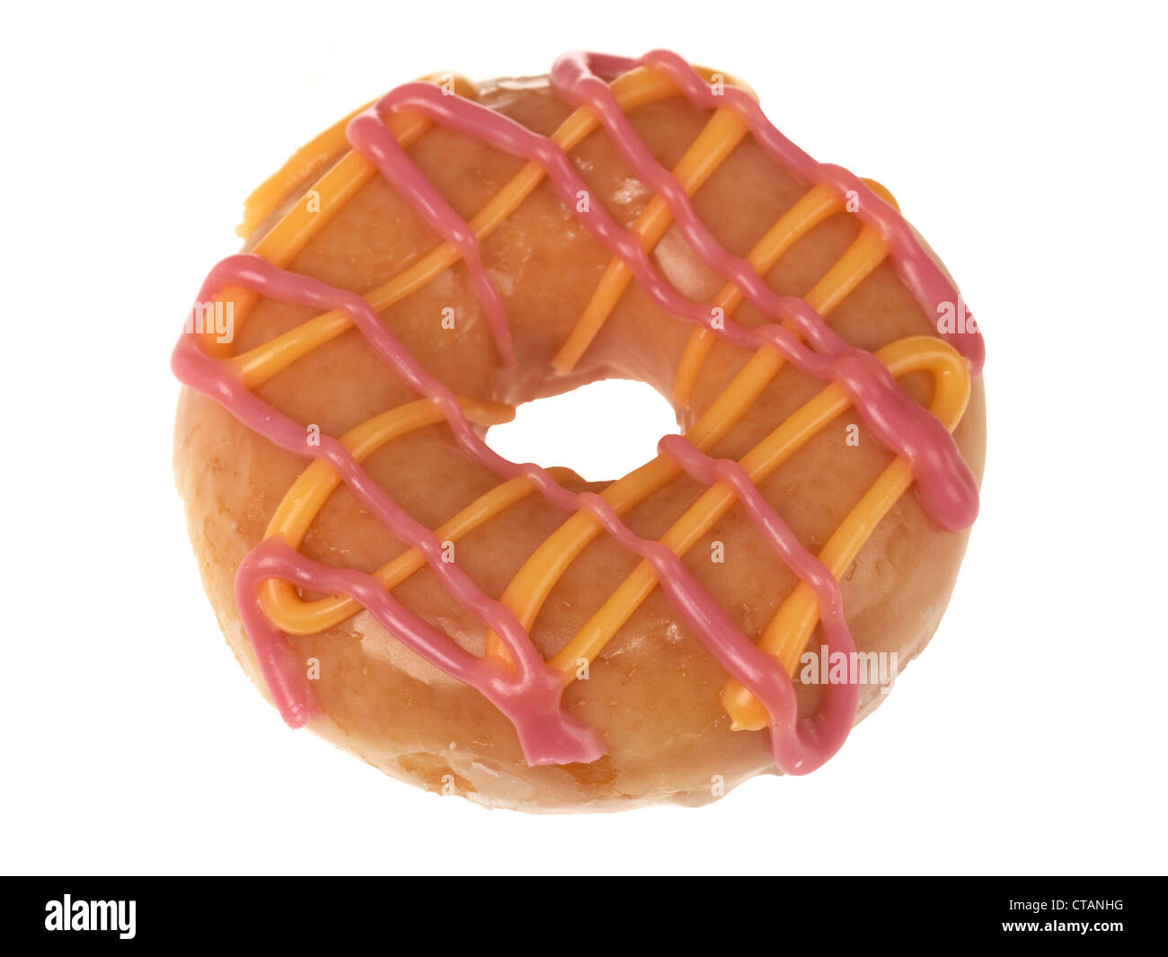 Freshly Cooked And Decorated Sweet Dessert Donuts Or Doughnuts, Against ...