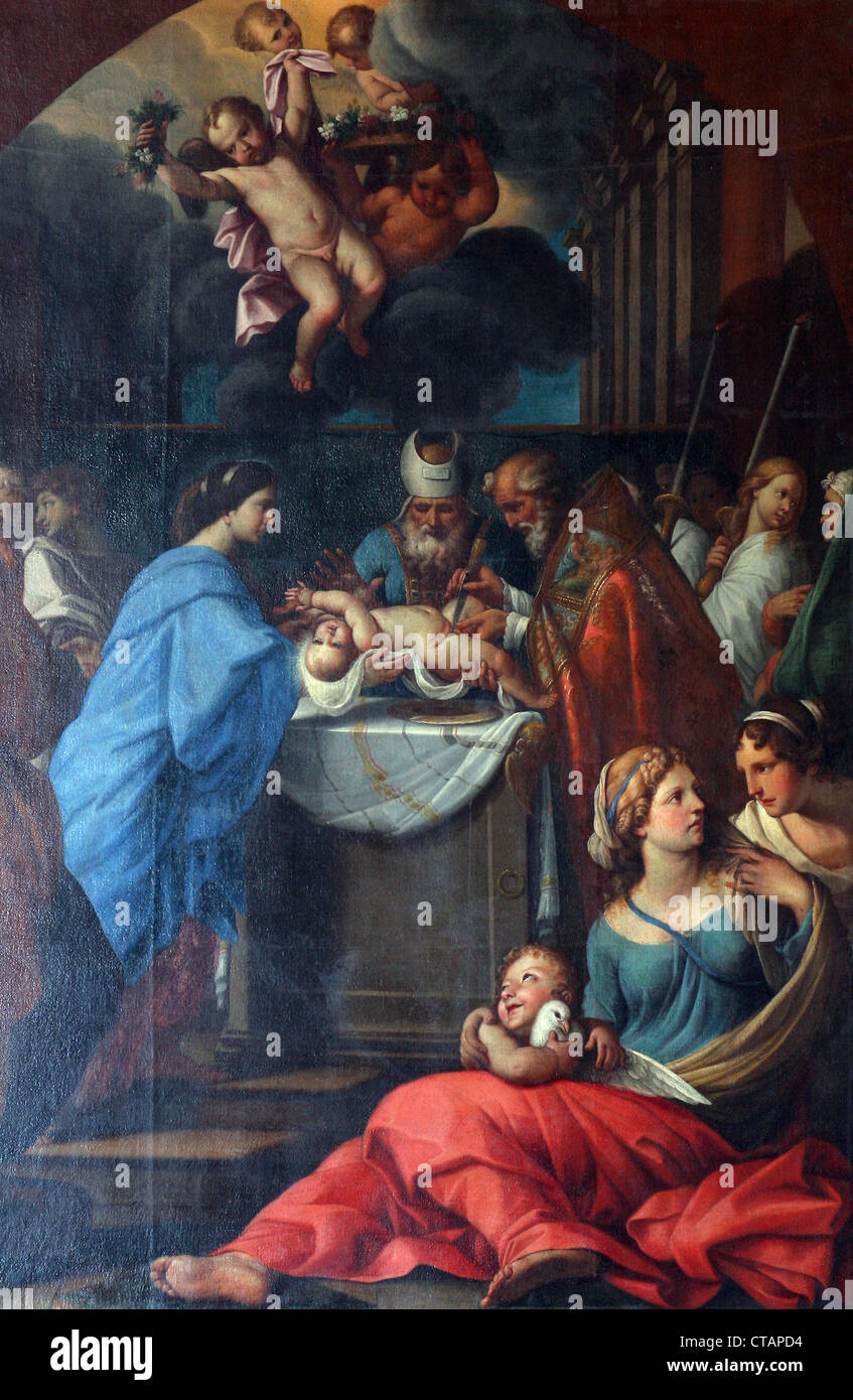 The Presentation of Jesus at the Temple Stock Photo - Alamy