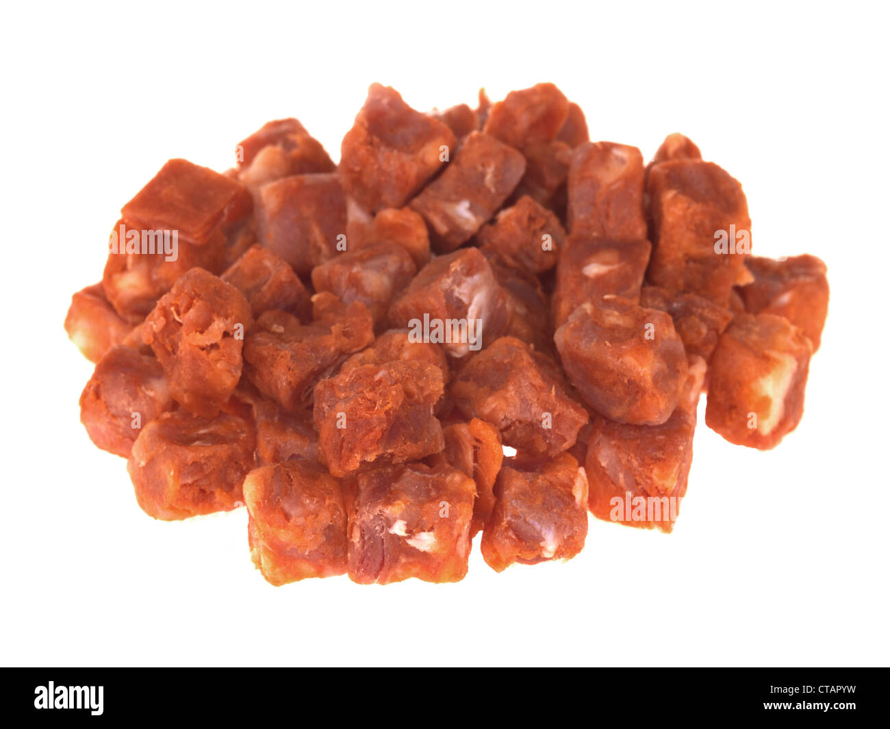 Diced Chorizo Sausage Stock Photo - Alamy