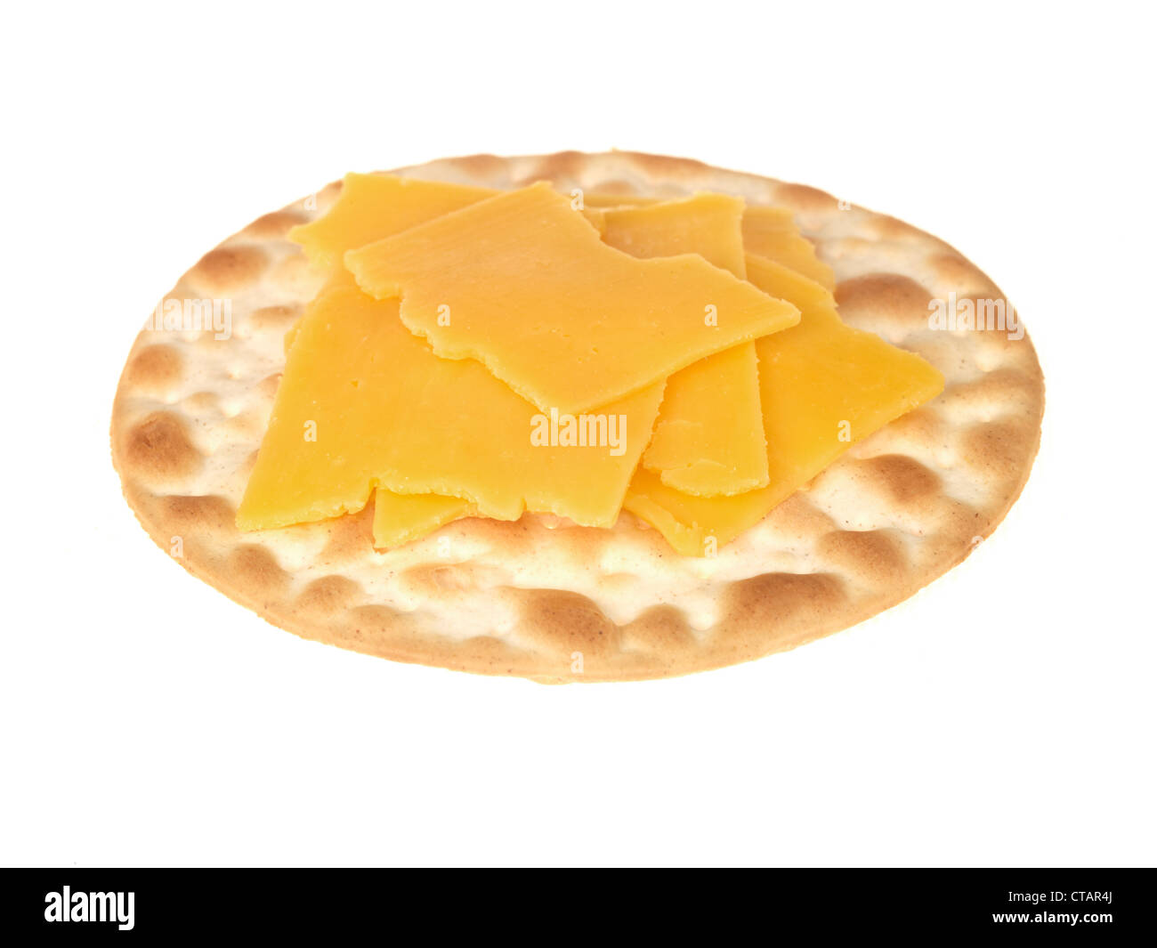 Round cracker and cheese hi-res stock photography and images - Alamy