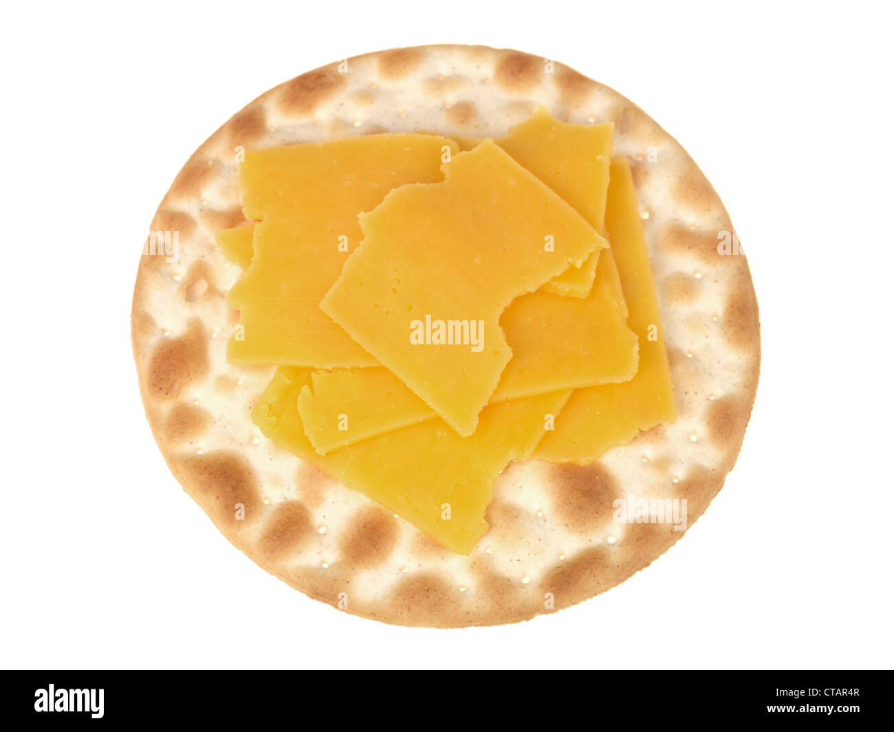 Round cracker and cheese hi-res stock photography and images - Alamy
