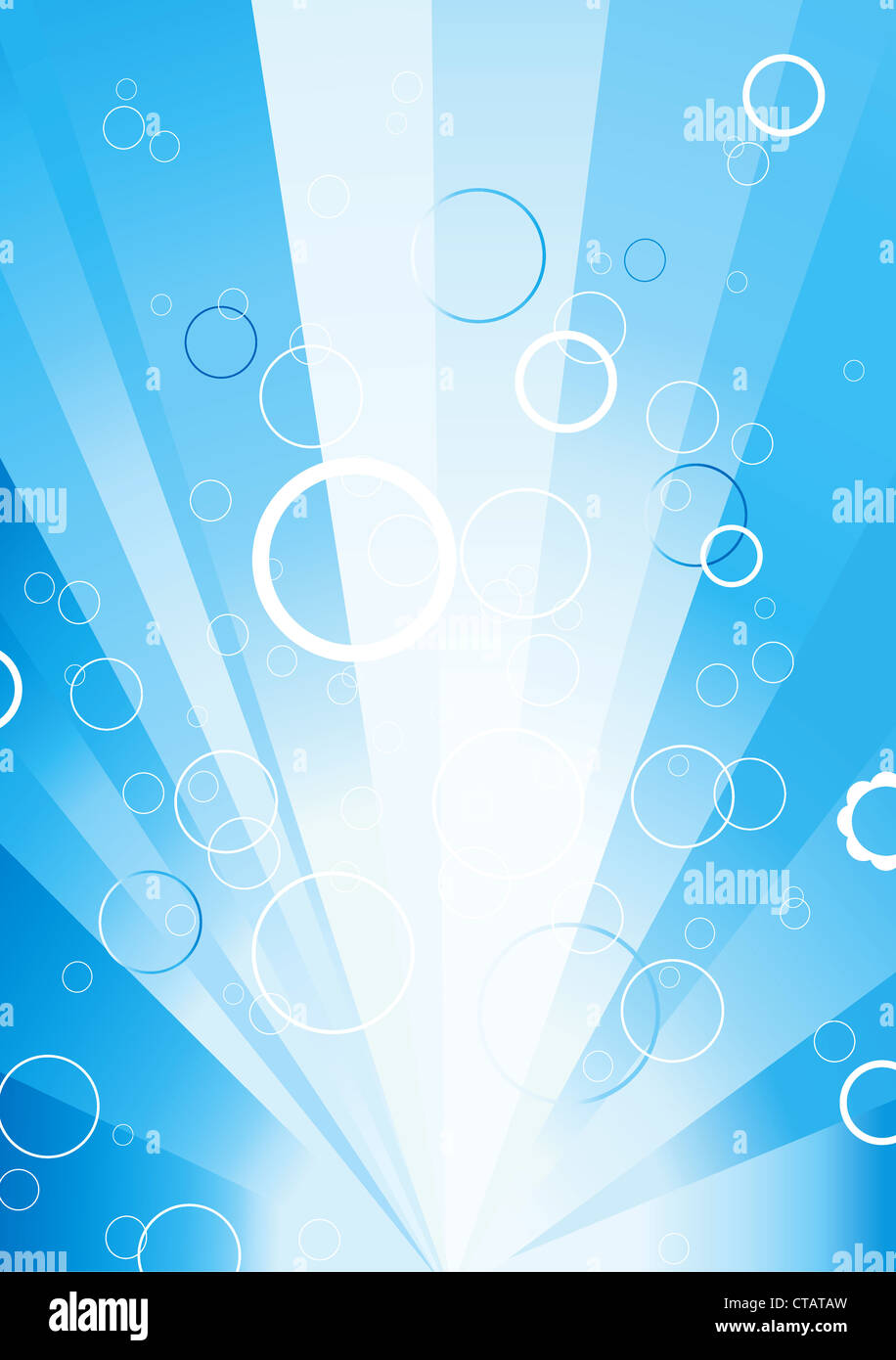 vector abstract illustration with rays Stock Photo - Alamy