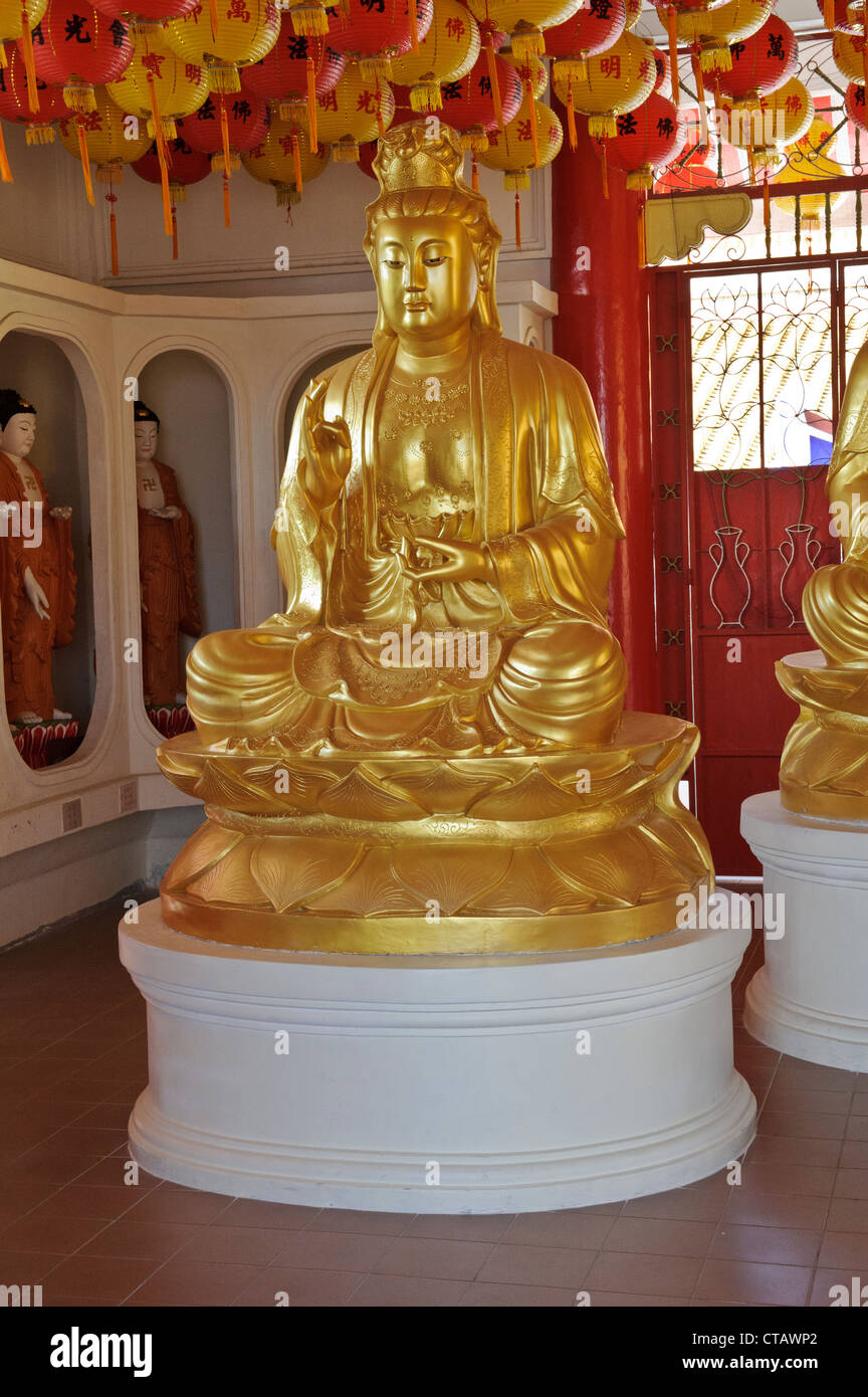 Sitting Buddha, Kek Lok Si Temple, Penang, Malaysia Stock Photo - Alamy