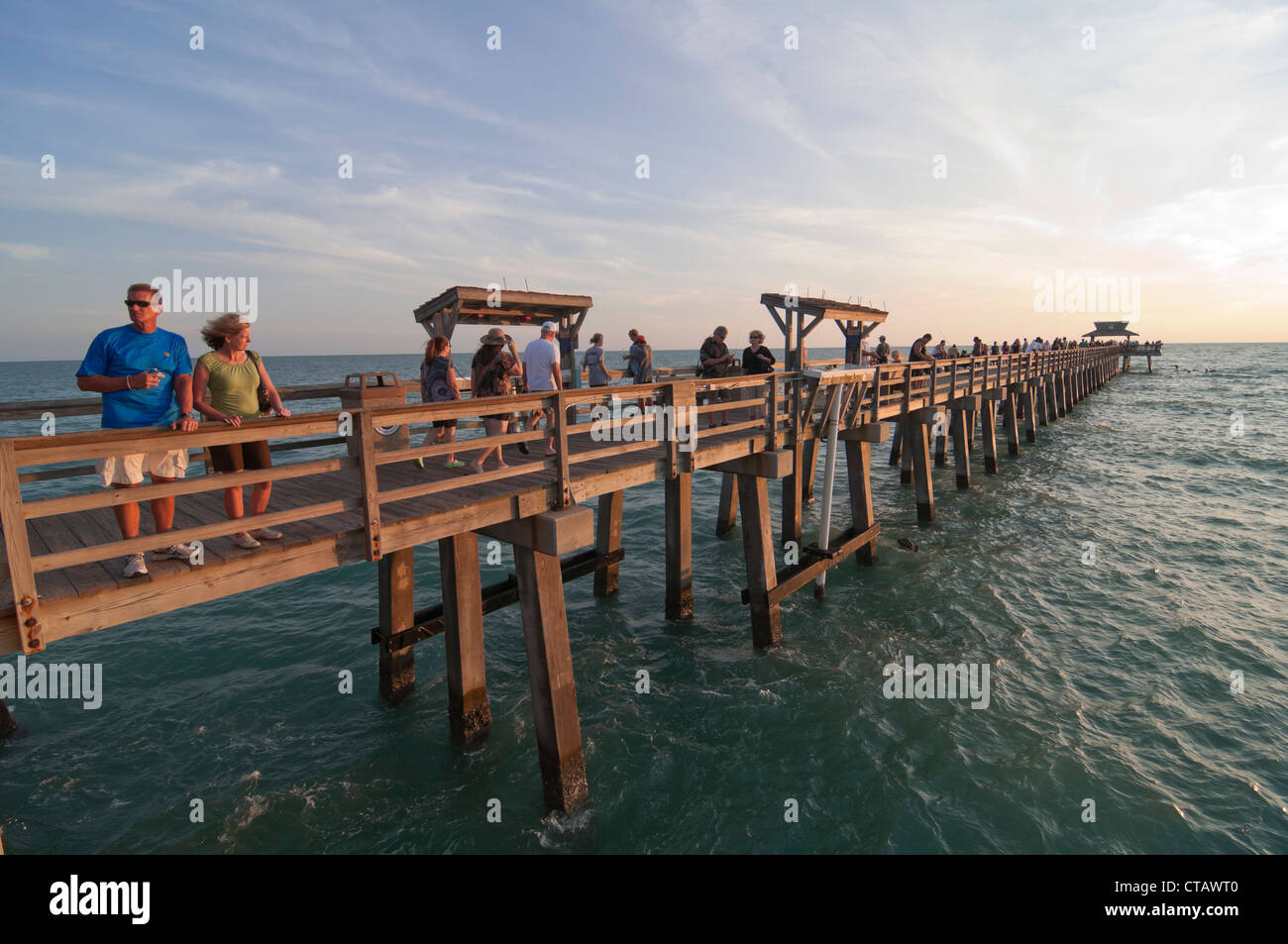 The Naples, Florida Municipal Fishing Pier is the perfect place to ...