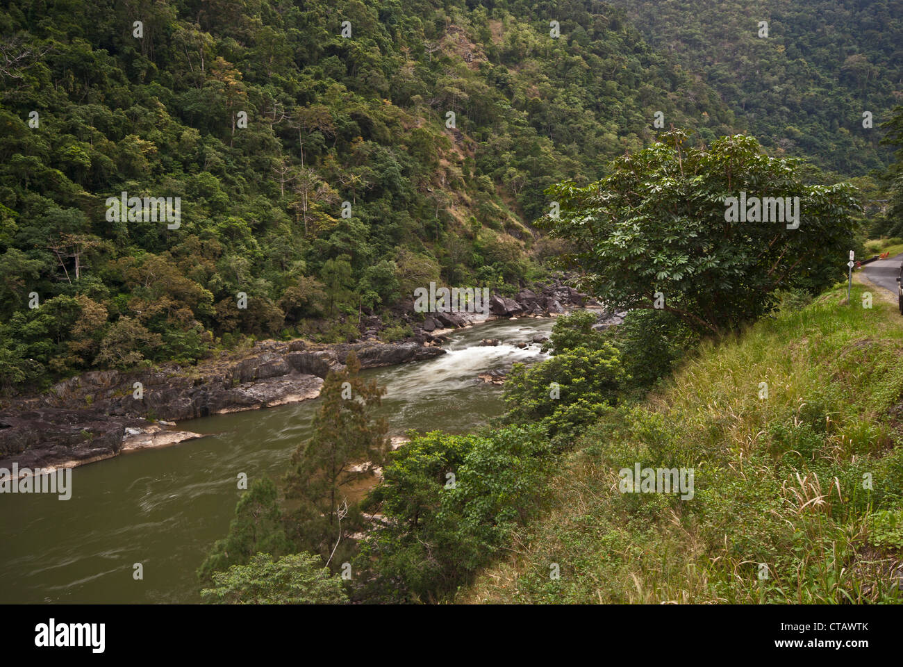 BARRON GORGE, BARRON GORGE NATIONAL PARK, QUEENSLAND, AUSTRALIA Stock ...