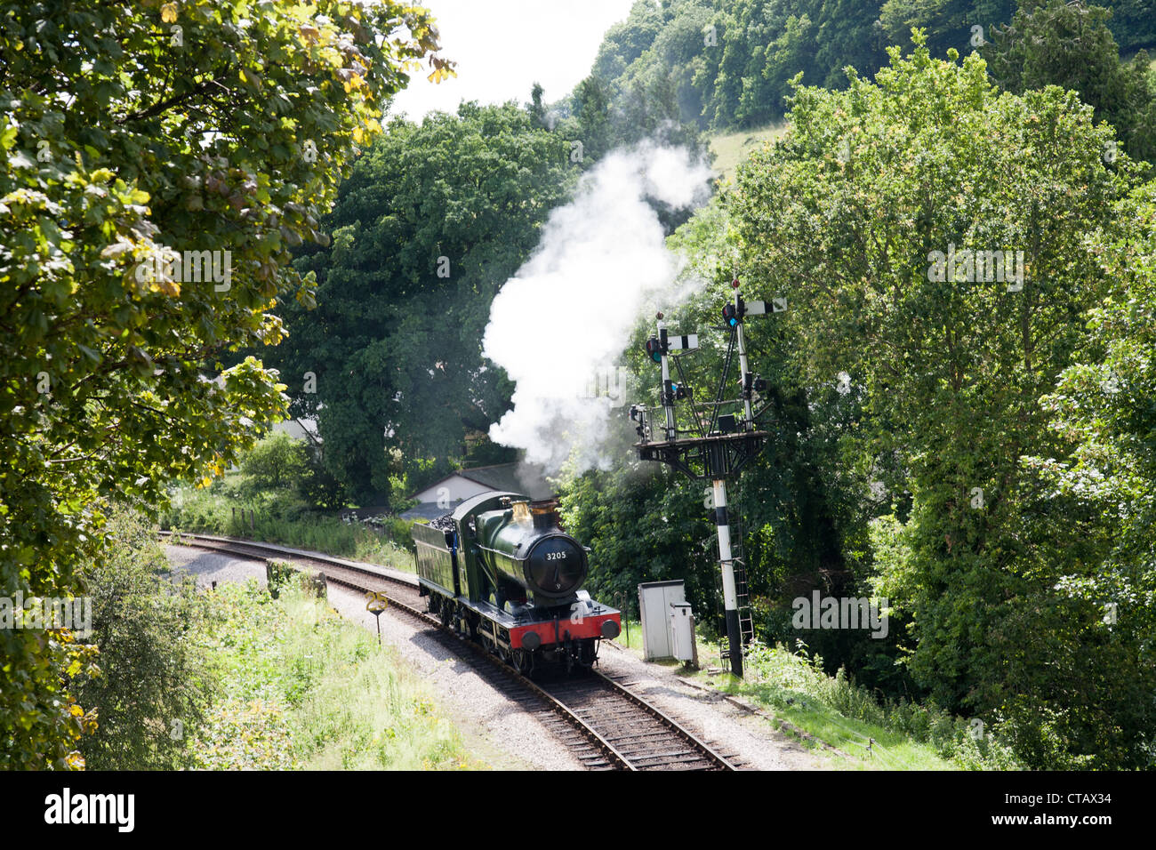 South Devon Railway station Buckfastleigh Devon Stock Photo - Alamy