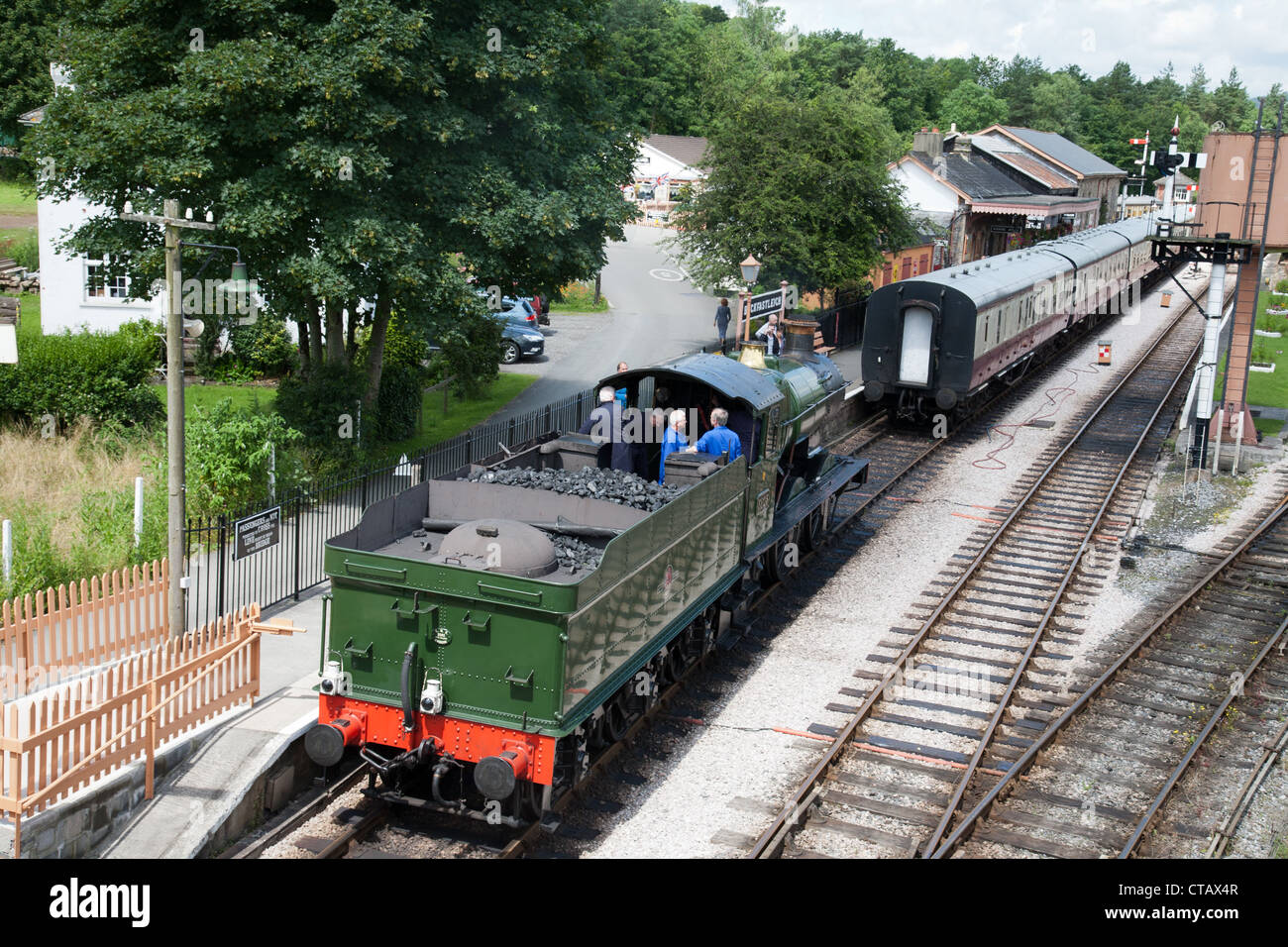 South Devon Railway station Buckfastleigh Devon Stock Photo - Alamy