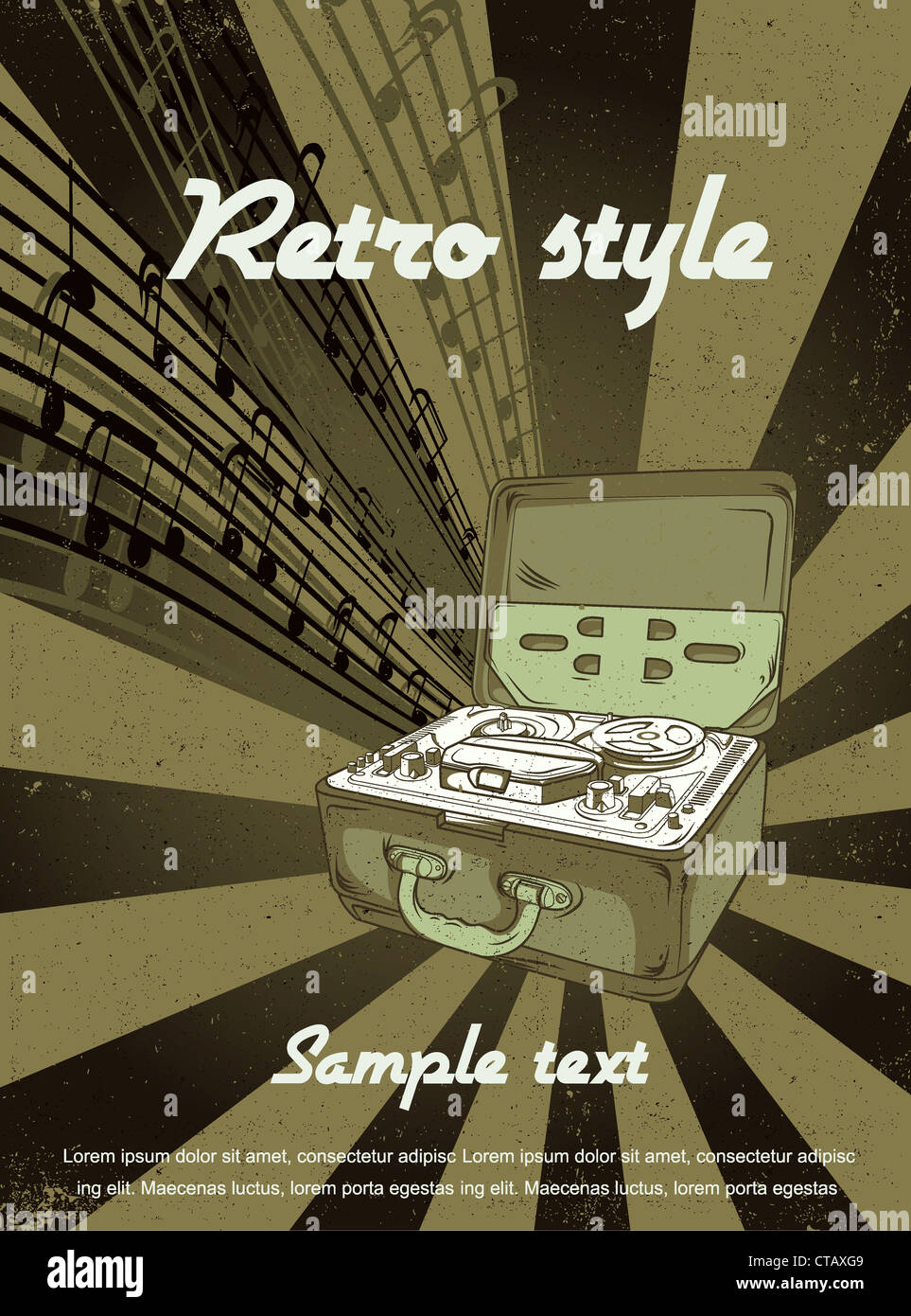 Retro Concert Poster