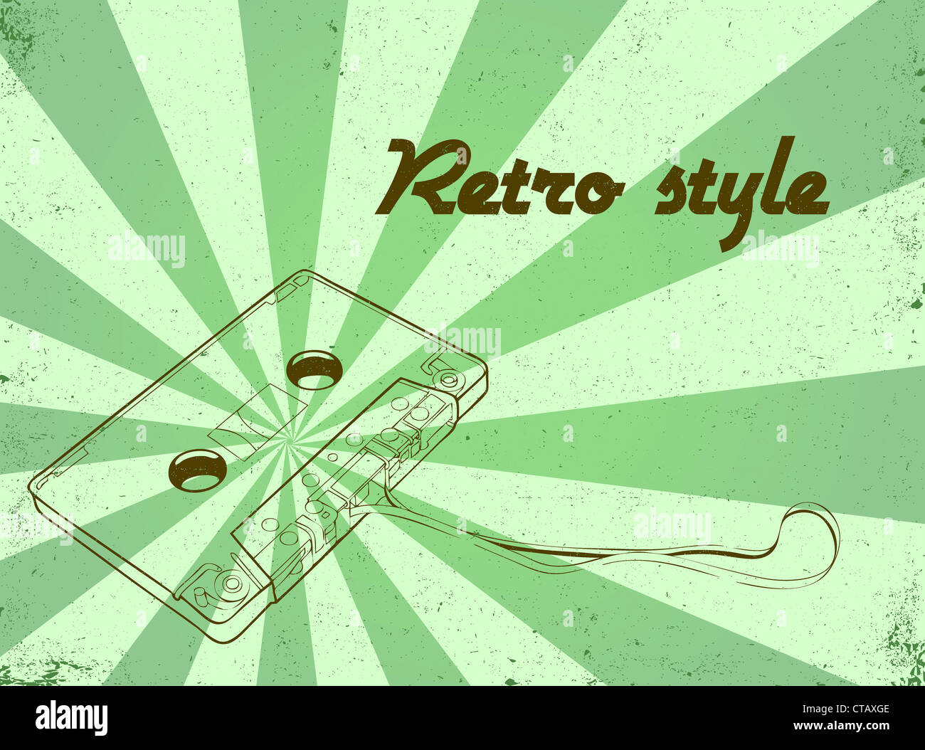 Retro concert poster cassette hi-res stock photography and images - Alamy