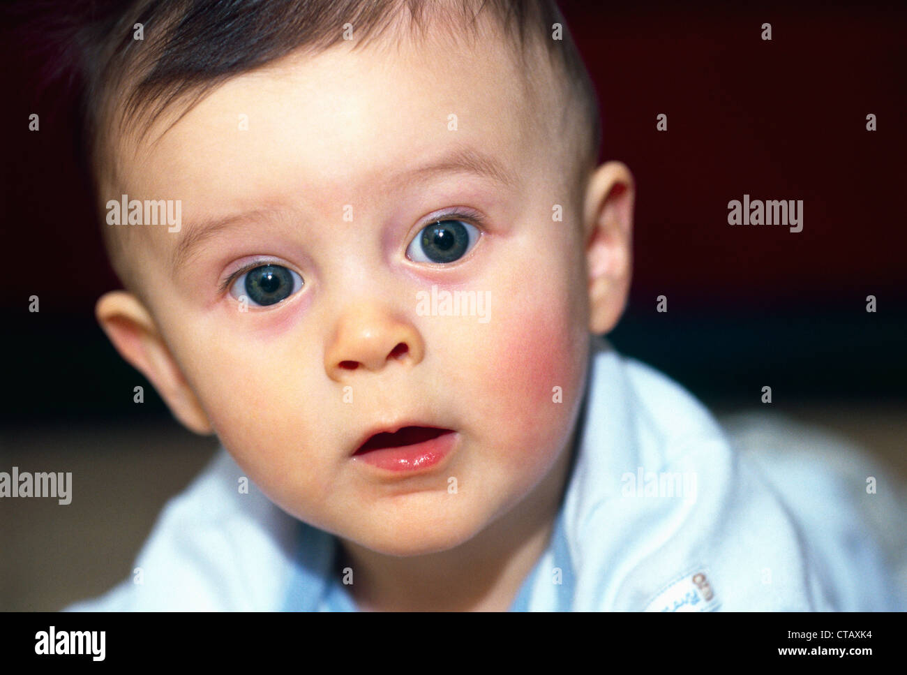 A portrait of a baby boy Stock Photo - Alamy