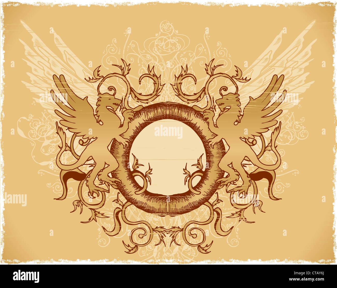Griffin Emblem High Resolution Stock Photography and Images - Alamy