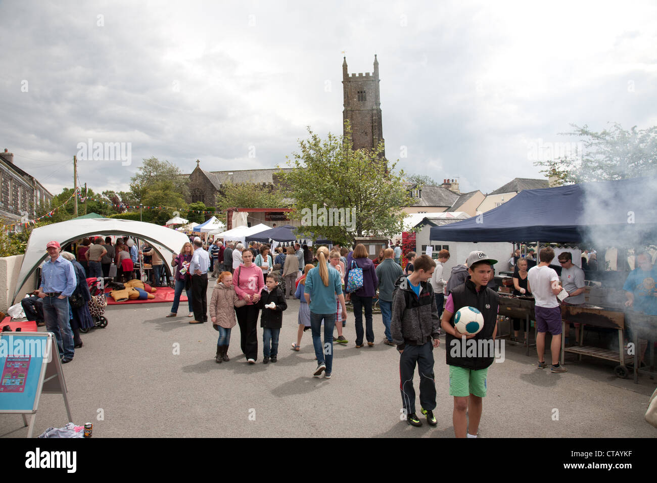 Ugborough Fair Devon Stock Photo - Alamy