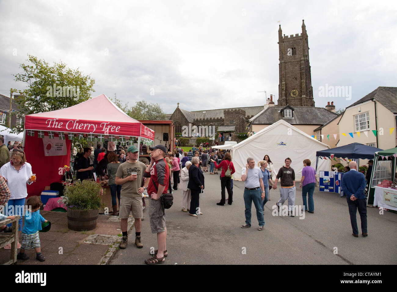 Ugborough Fair Devon Stock Photo - Alamy