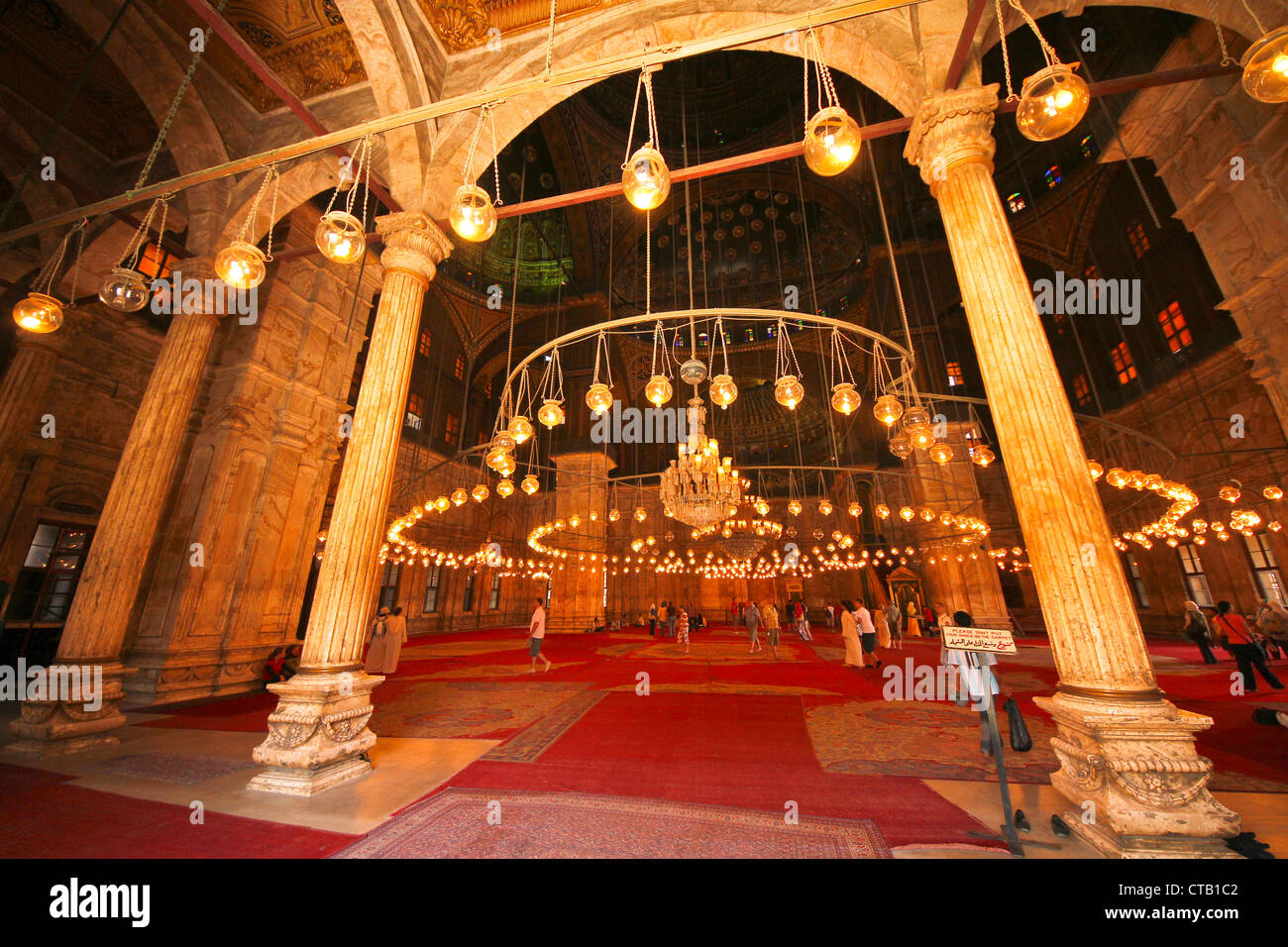 Muhammad Ali Mosque Citadel Cairo Egypt Stock Photo - Alamy