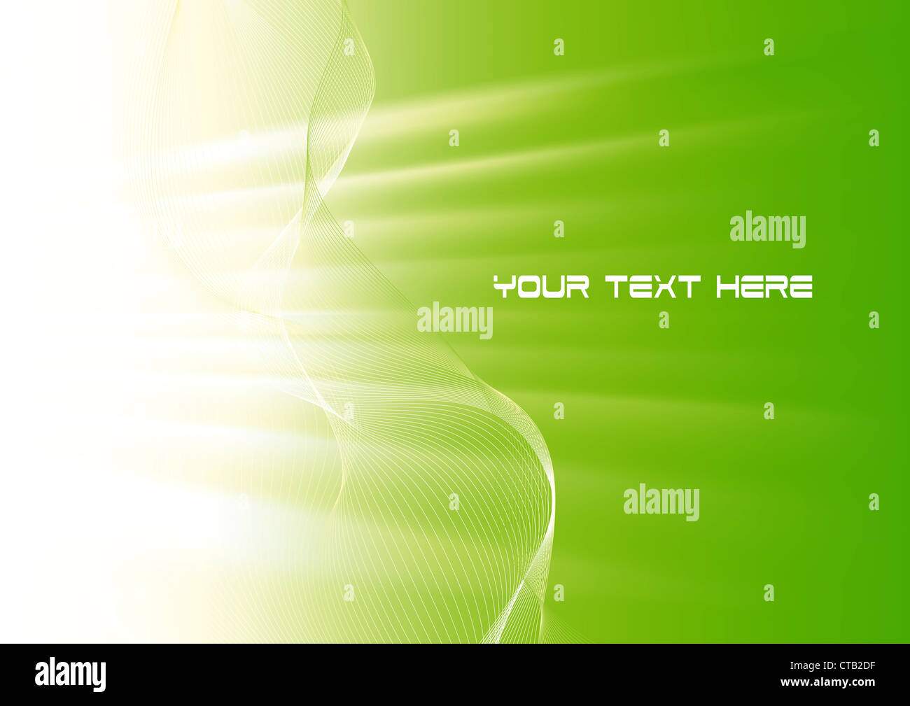 vector waves with rays background Stock Photo - Alamy