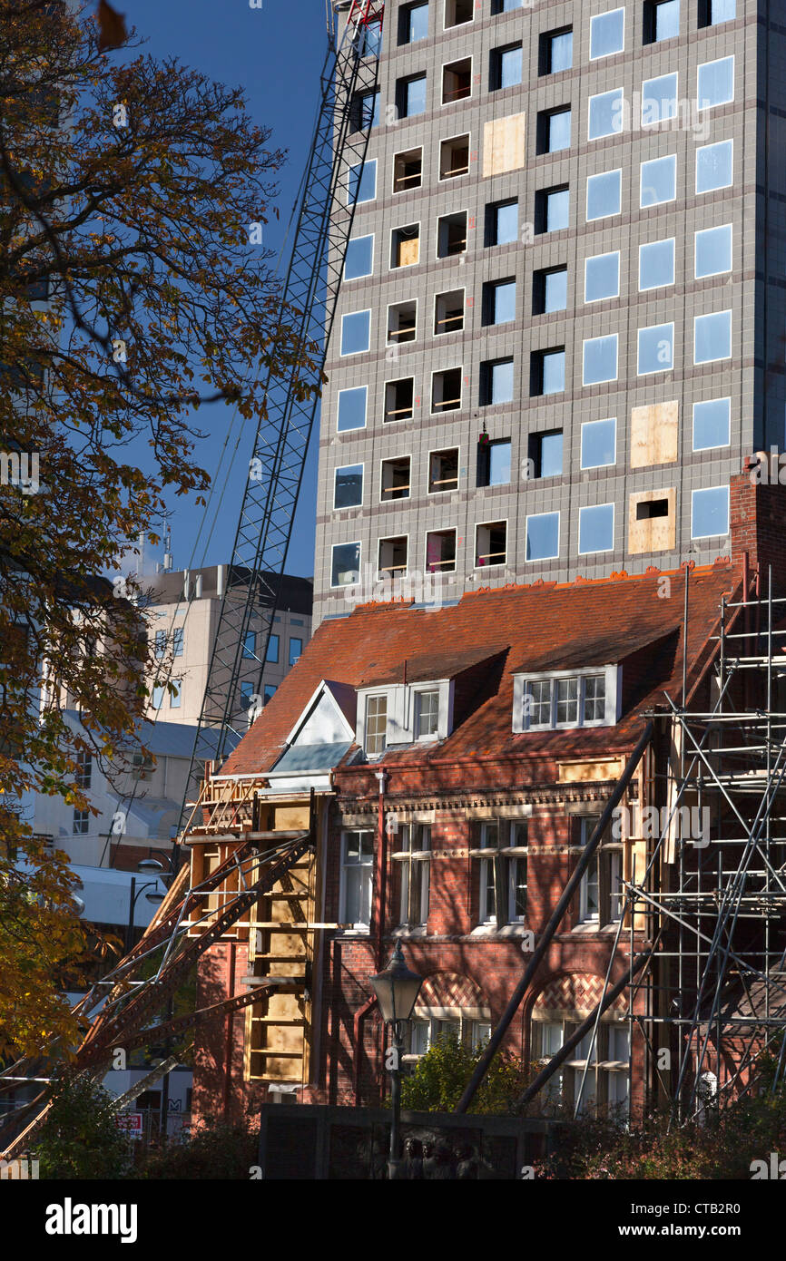 Propped walls hi-res stock photography and images - Alamy