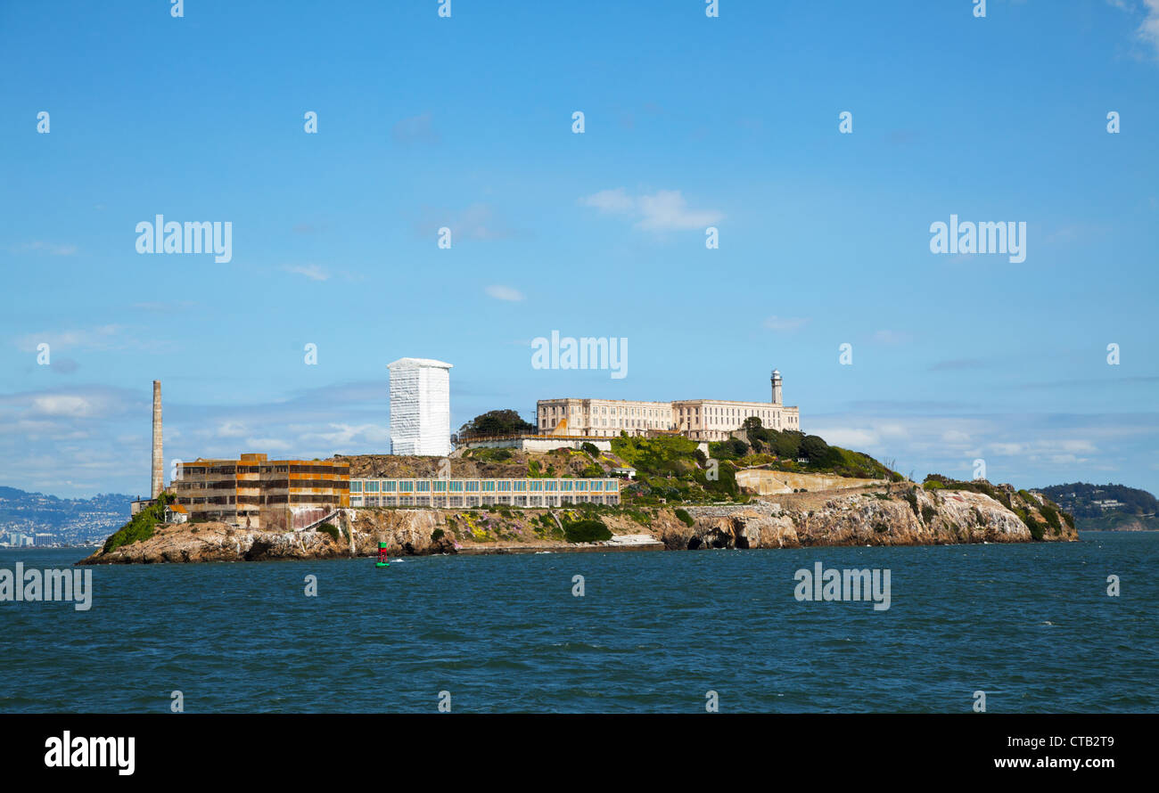 Alсatraz island in San Francisco bay, California Stock Photo - Alamy