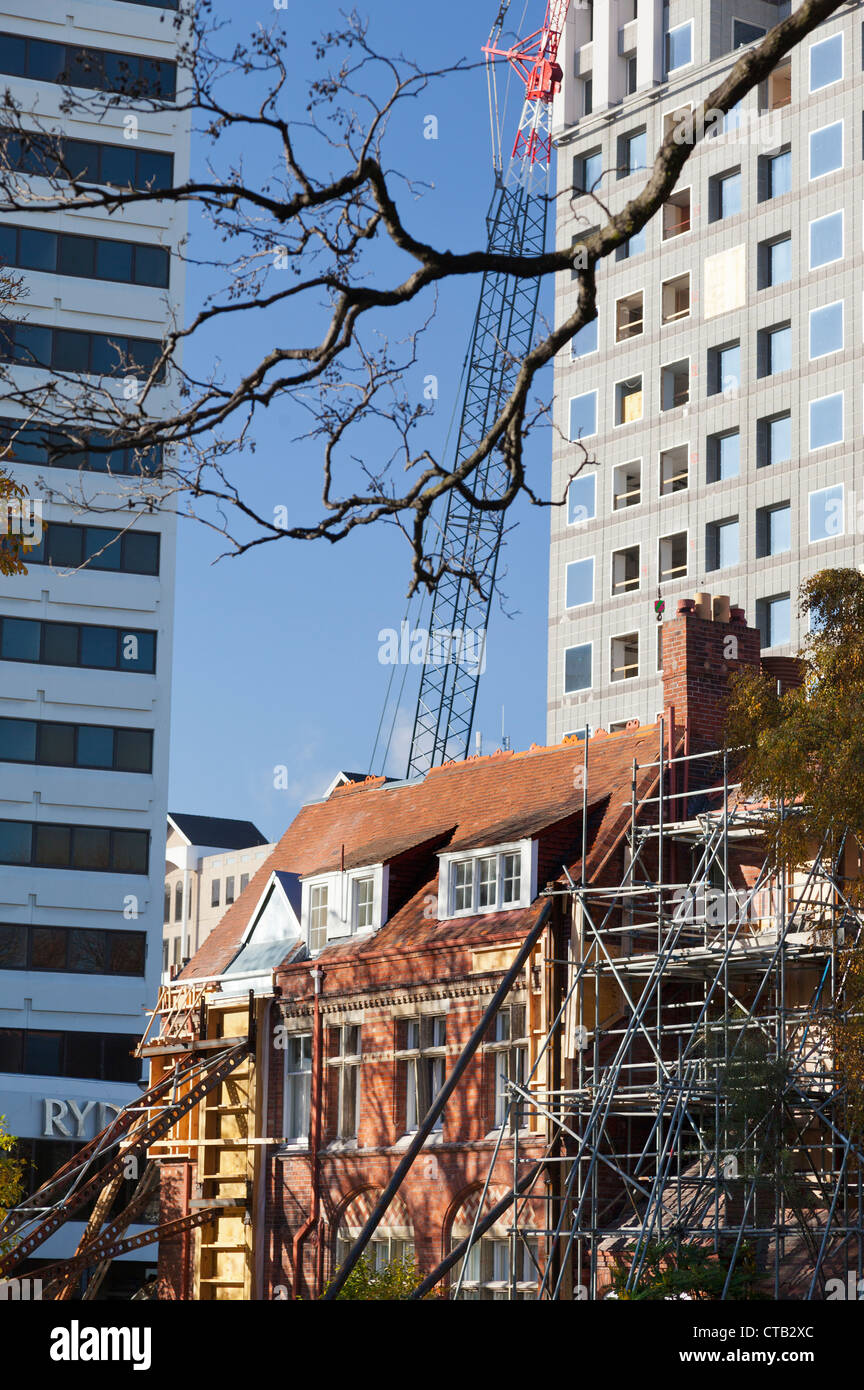 Christchurch new zealand rebuilding hi-res stock photography and images ...