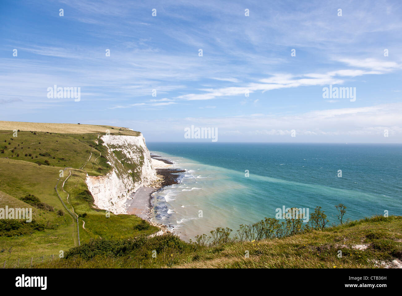 The White Cliffs of Dover are one of the UK's most spectacular natural ...