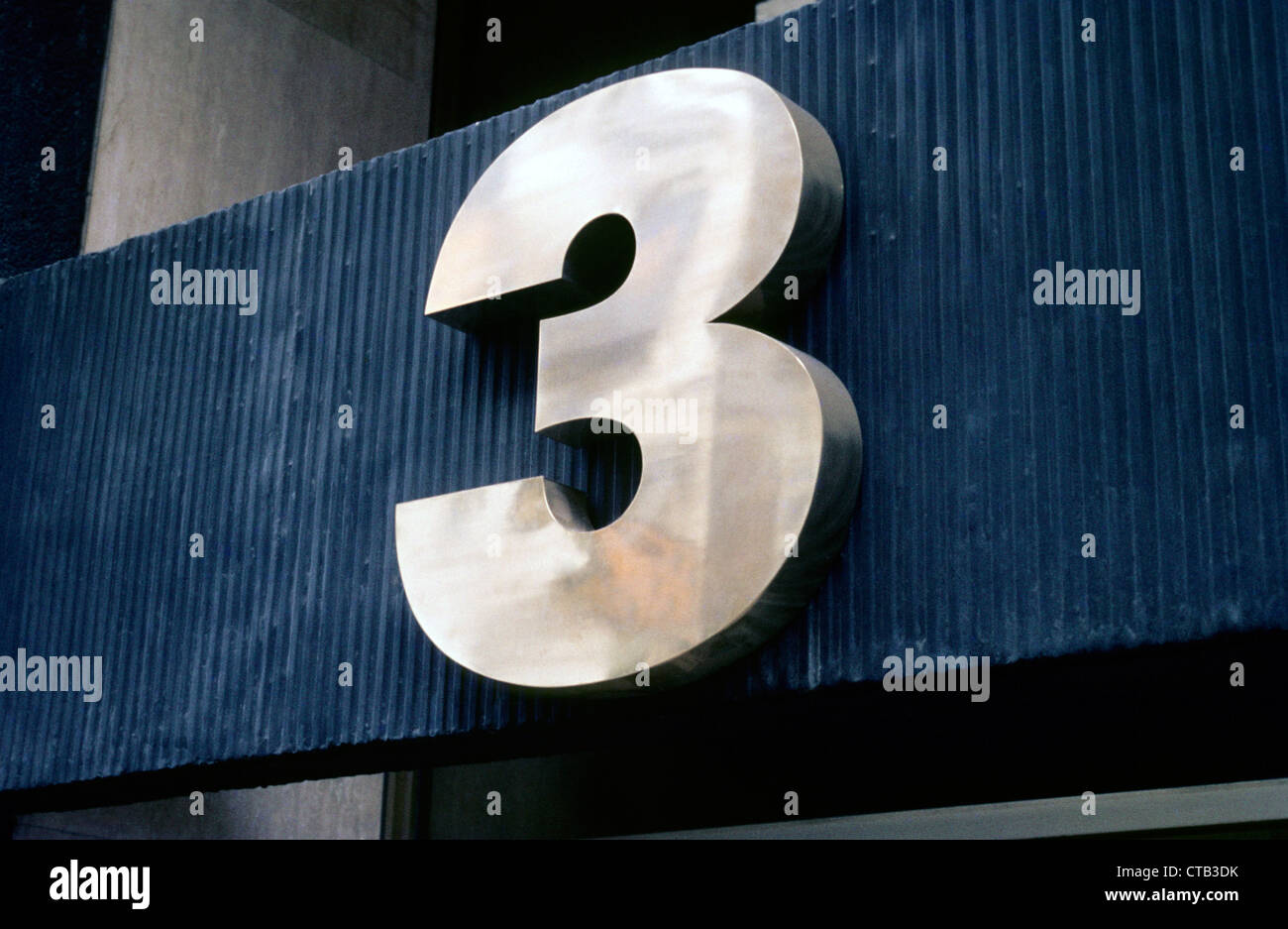 Number 3, No 3, #3, three Stock Photo - Alamy