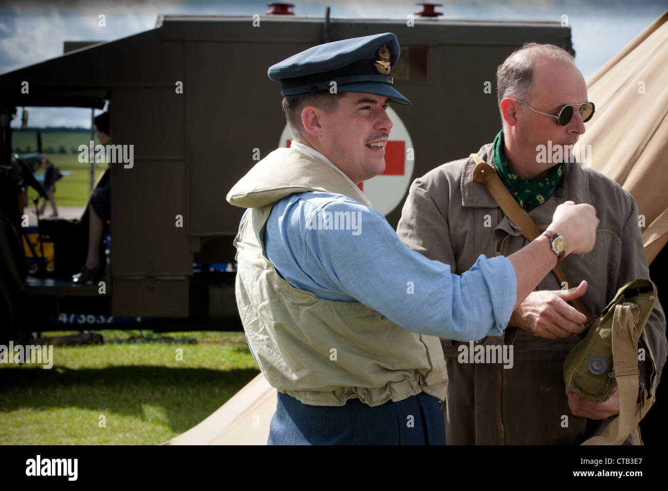 Raf reenactment hi-res stock photography and images - Alamy