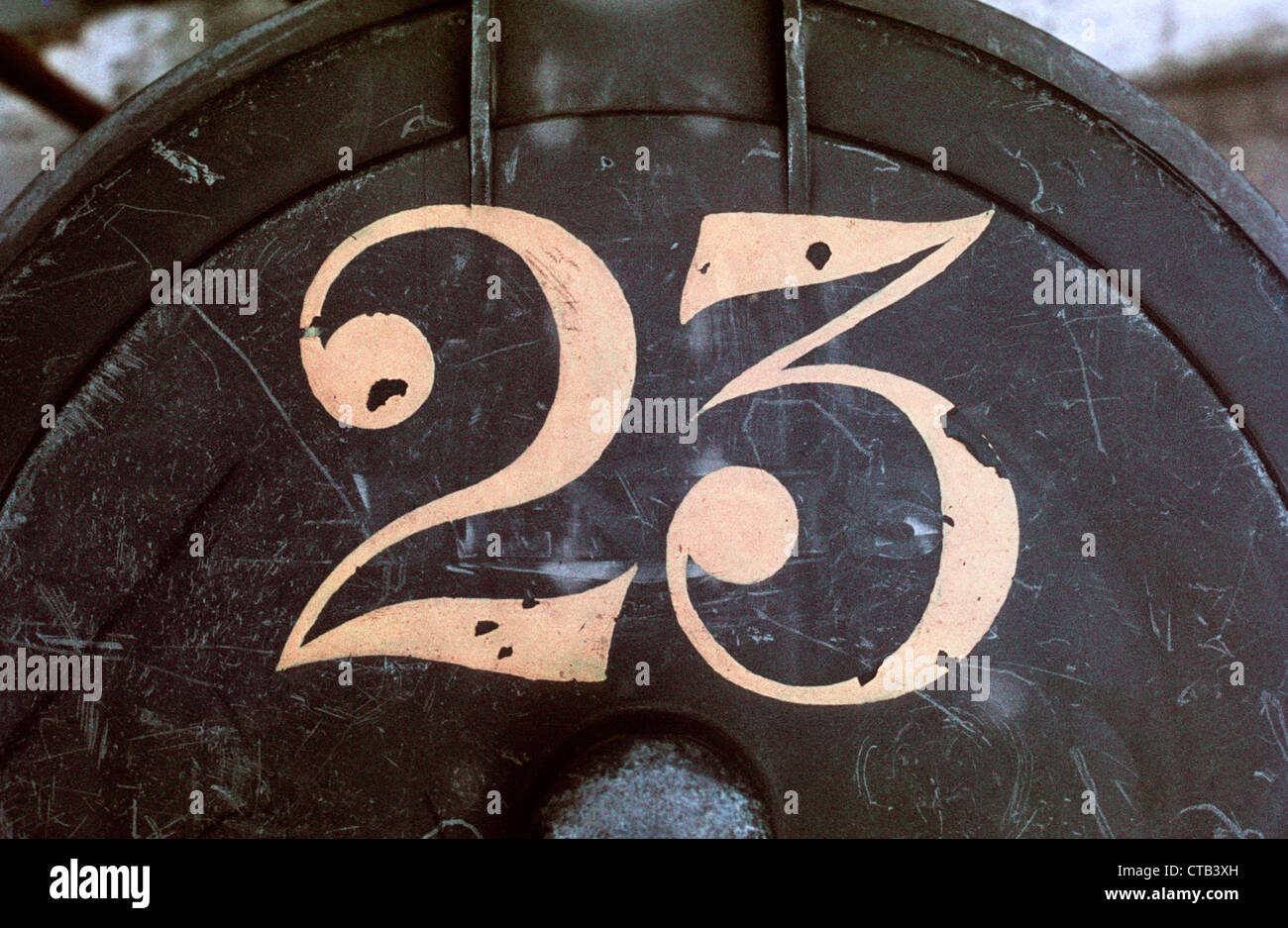 Number 23, No 23, #23, twenty three Stock Photo - Alamy